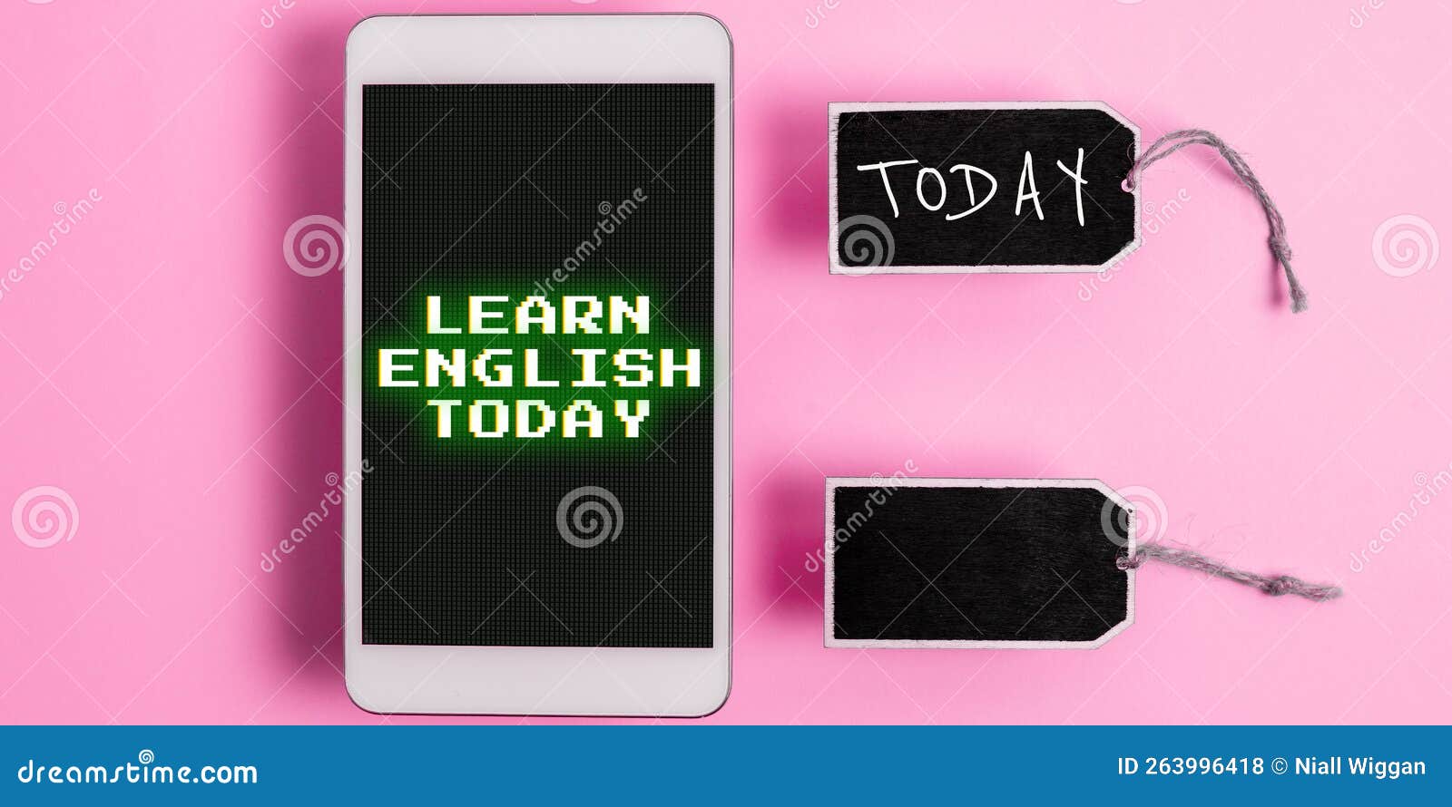 Handwriting Text Learn English Today. Concept Meaning Gain or Acquire ...