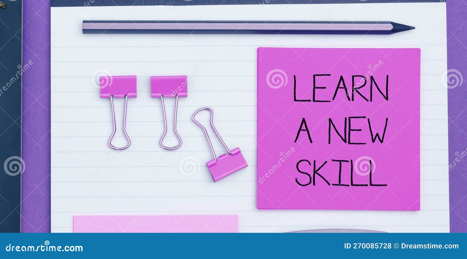 Sign Displaying Learn a New Skill. Internet Concept Acquisition ...