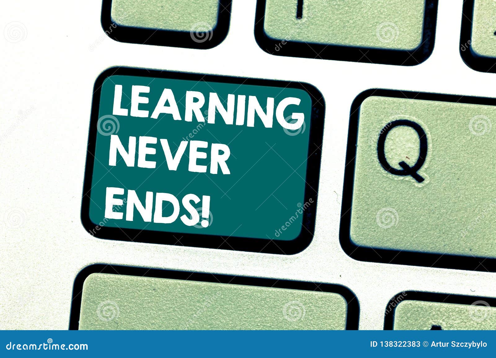 Handwriting Text Learning Never Ends. Concept Meaning Knowledge Have No ...