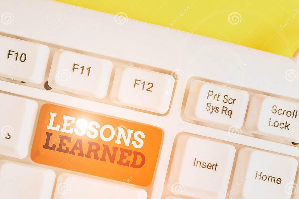 Handwriting Text Lessons Learned. Concept Meaning the Knowledge or ...