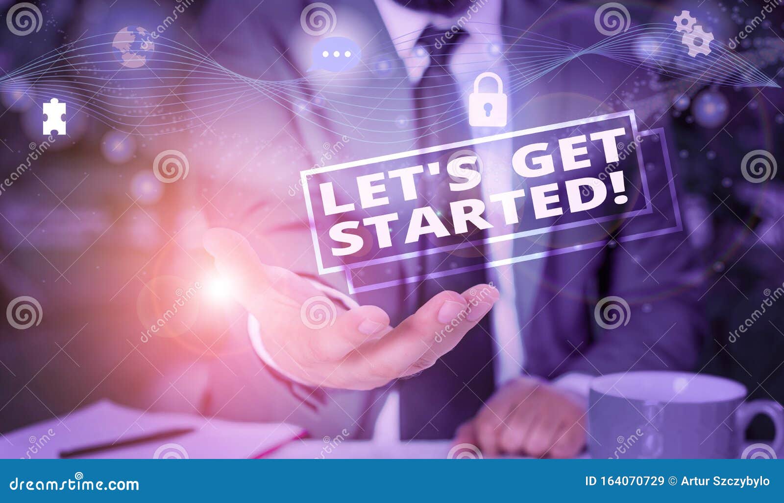 Handwriting Text Let S is Get Started. Concept Meaning To Begin Doing ... Handwriting Text Let S is Get Started. Concept Meaning To Begin Doing ...