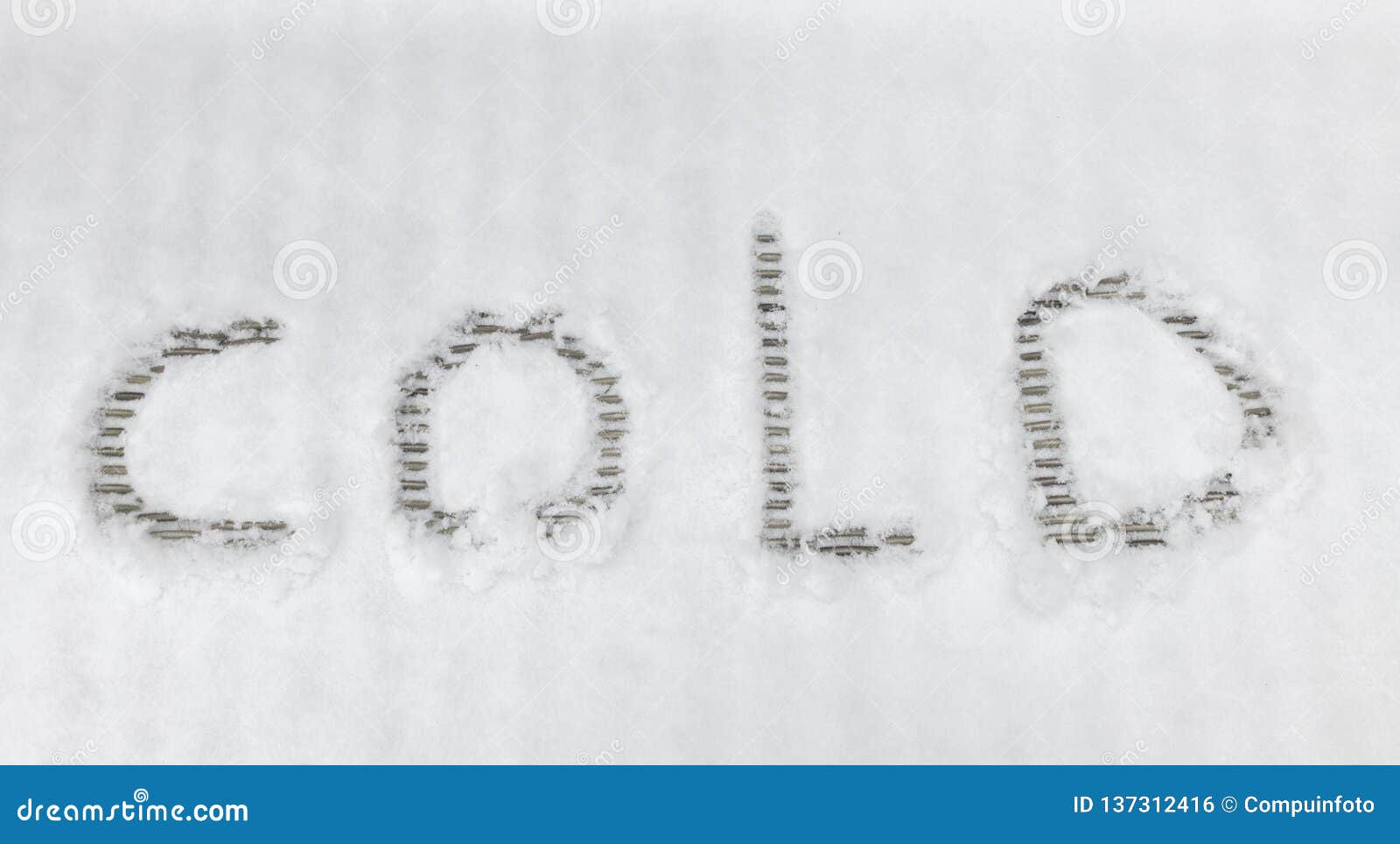 Handwriting Text Letters Cold Stock Photo - Image of refreshing, smooth ...