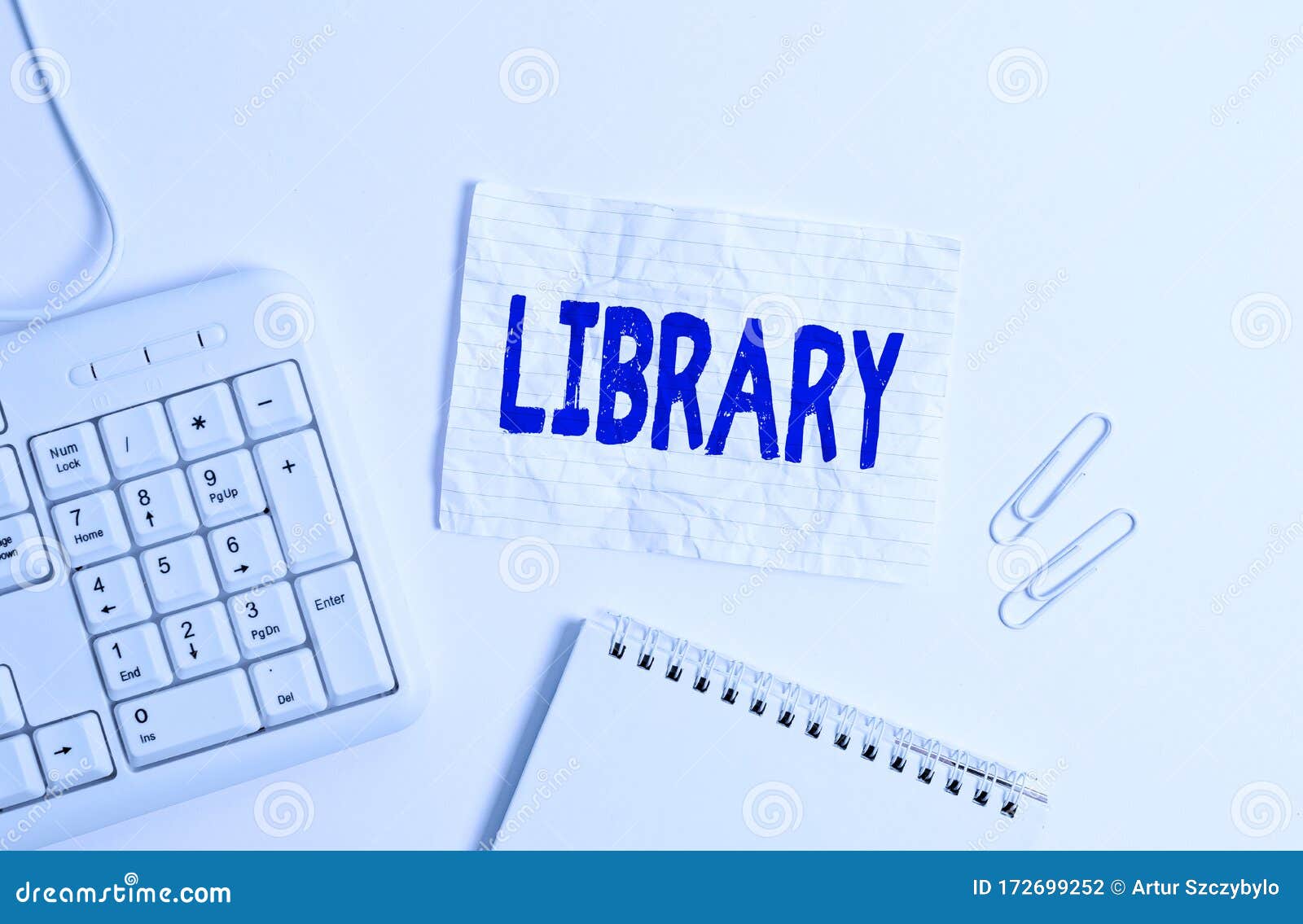 Handwriting Text Library. Concept Meaning Building Room Containing ...