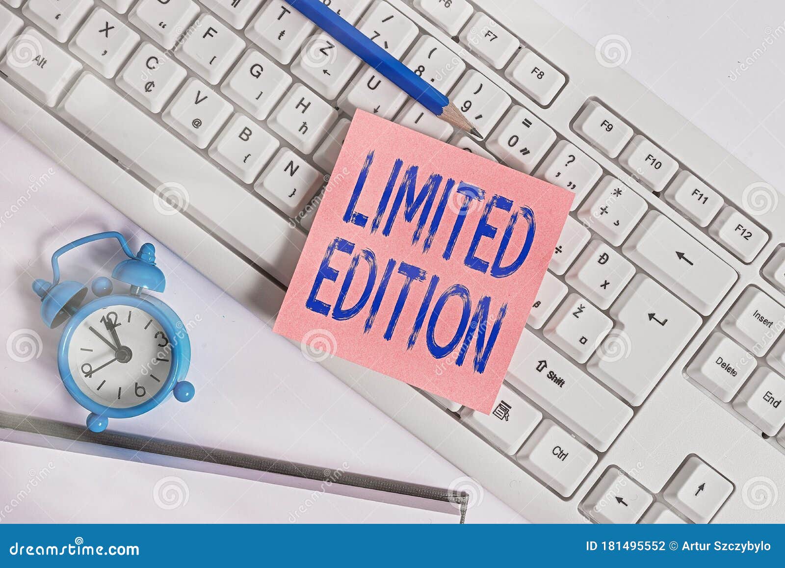 Handwriting Text Limited Edition. Concept Meaning Work of Something ...