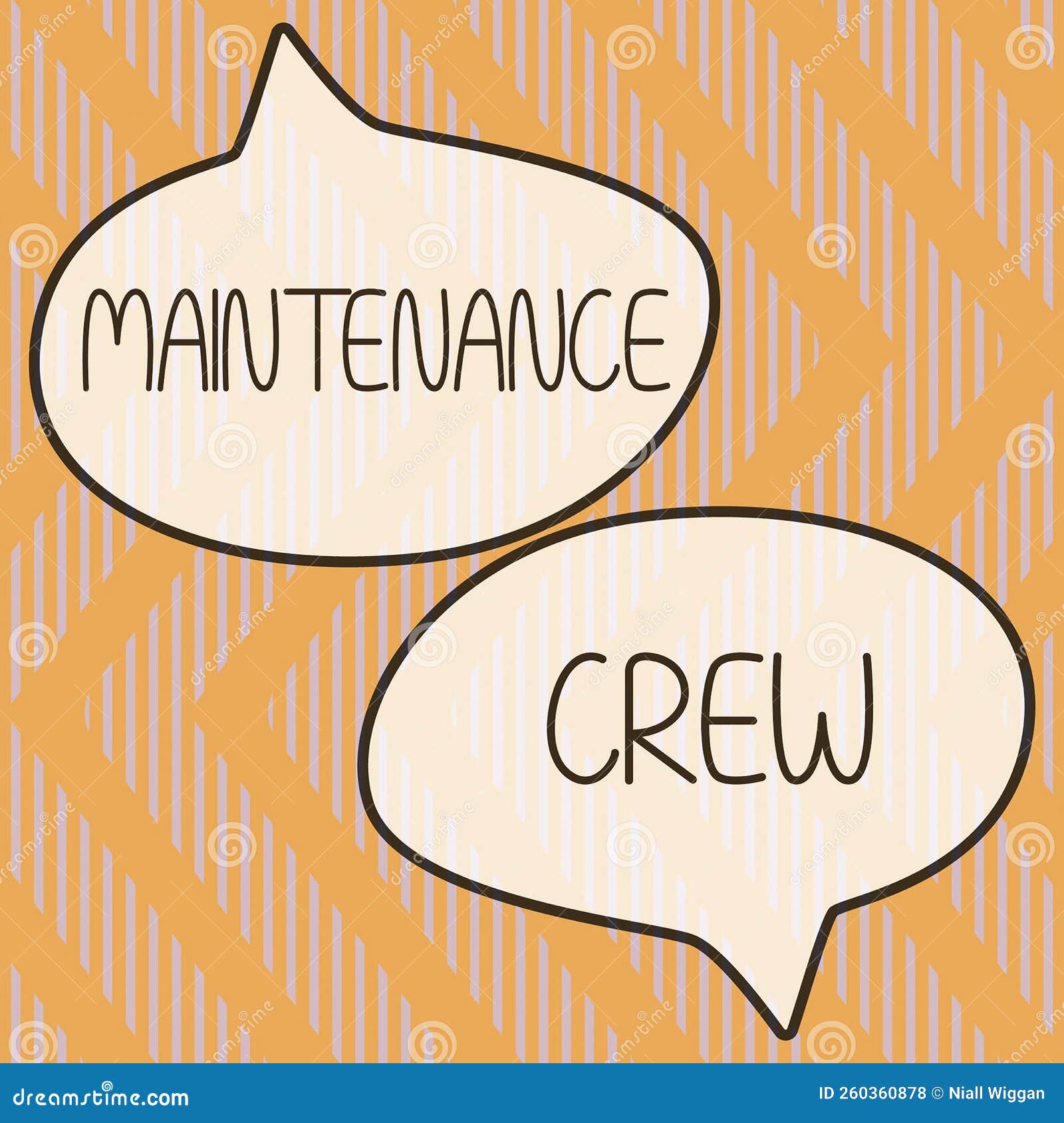 Text Showing Inspiration Maintenance Crew. Business Overview Performs ...