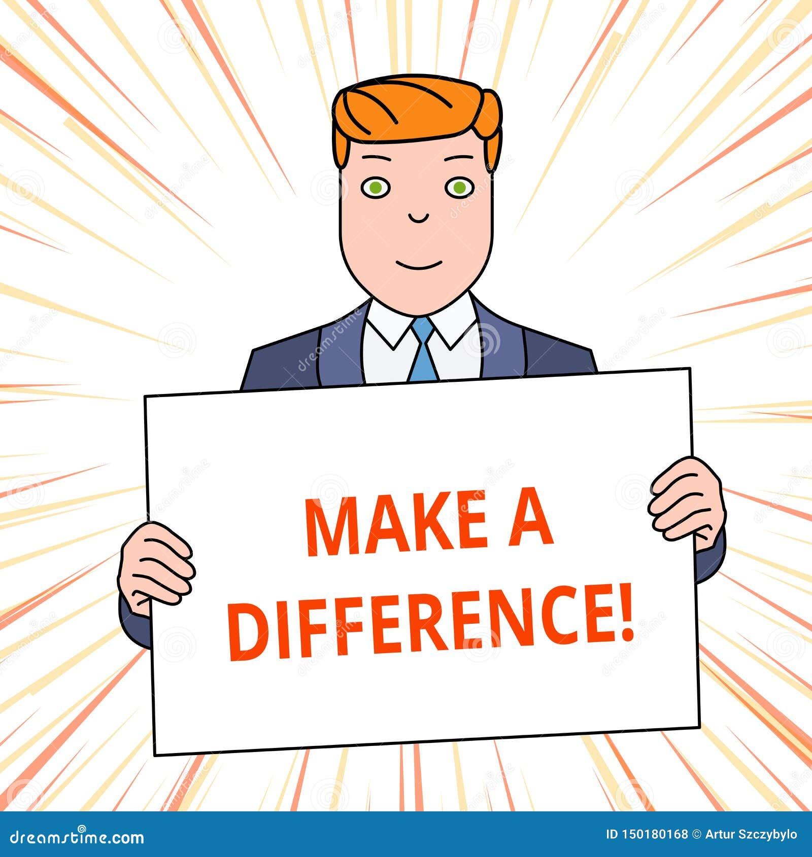 Handwriting Text Make a Difference. Concept Meaning Have Significant ...