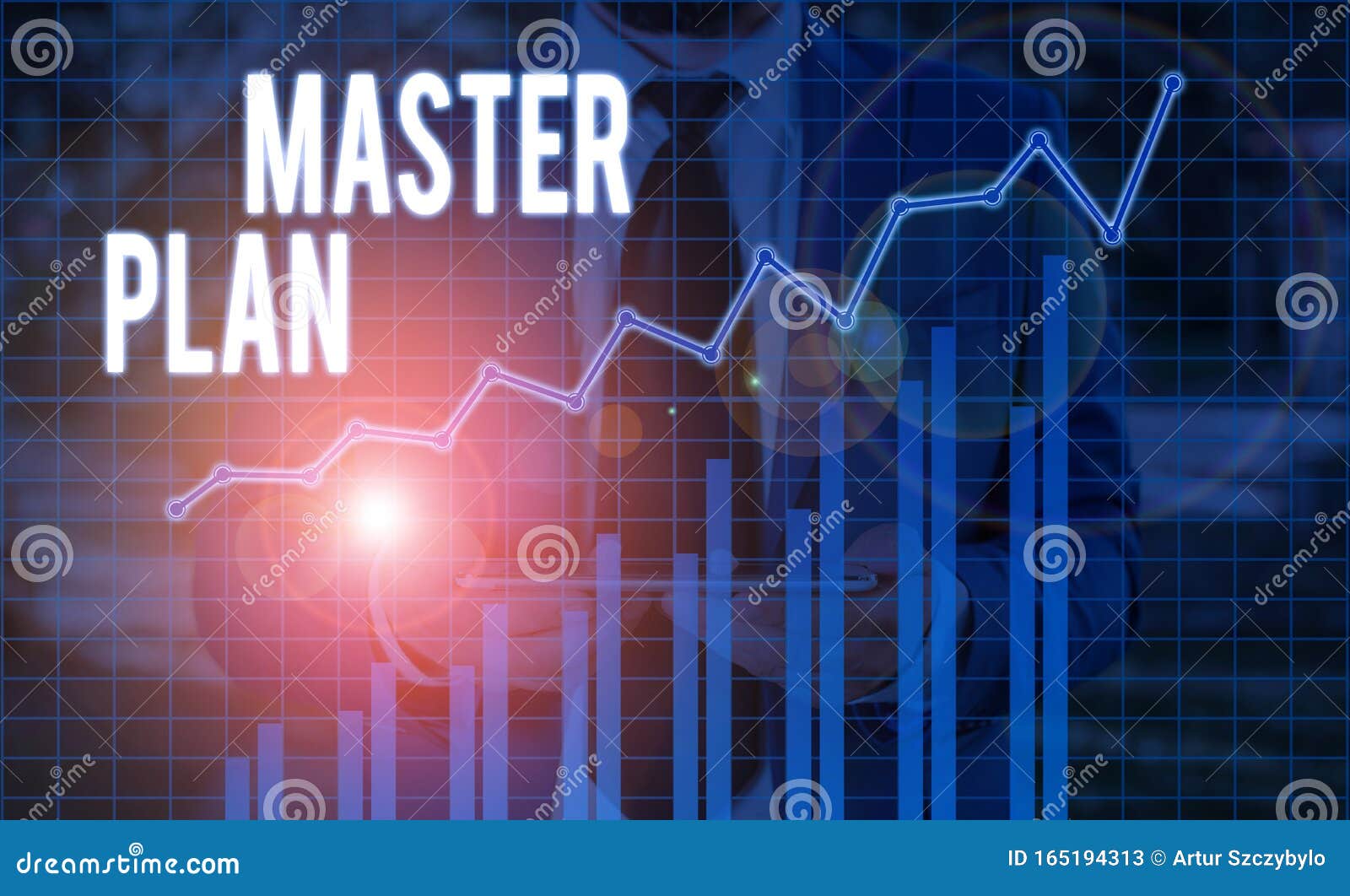 Handwriting Text Master Plan. Concept Meaning Dynamic Longterm Planning ...