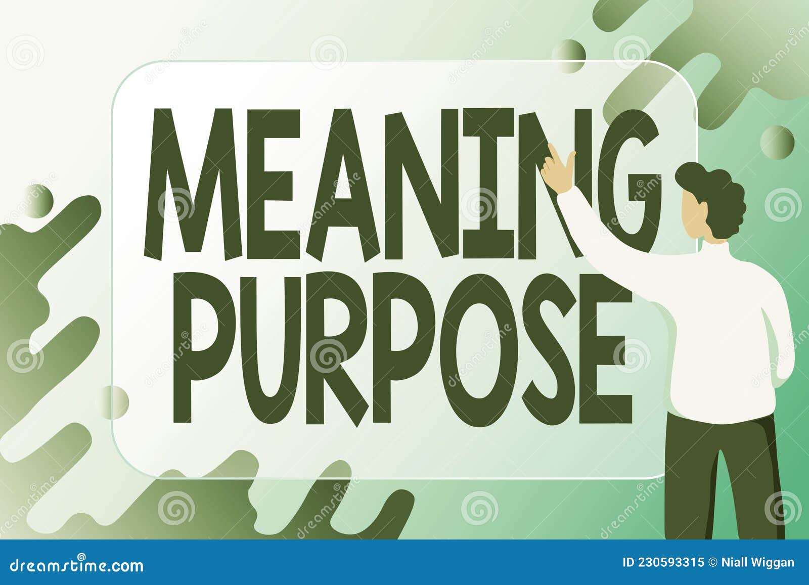 Inspiration Showing Sign Meaning Purpose. Word Written on the Reason ...