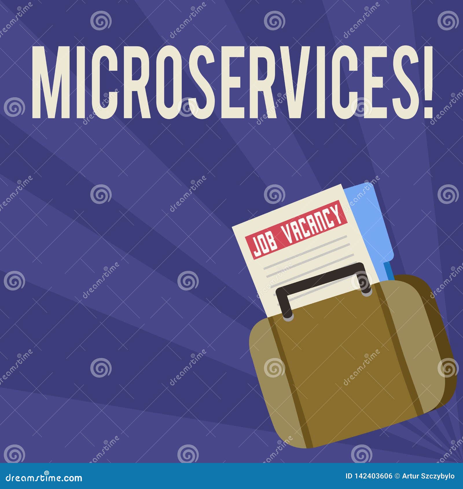 Microservices Concept And Symbol Cartoon Vector | CartoonDealer.com ...