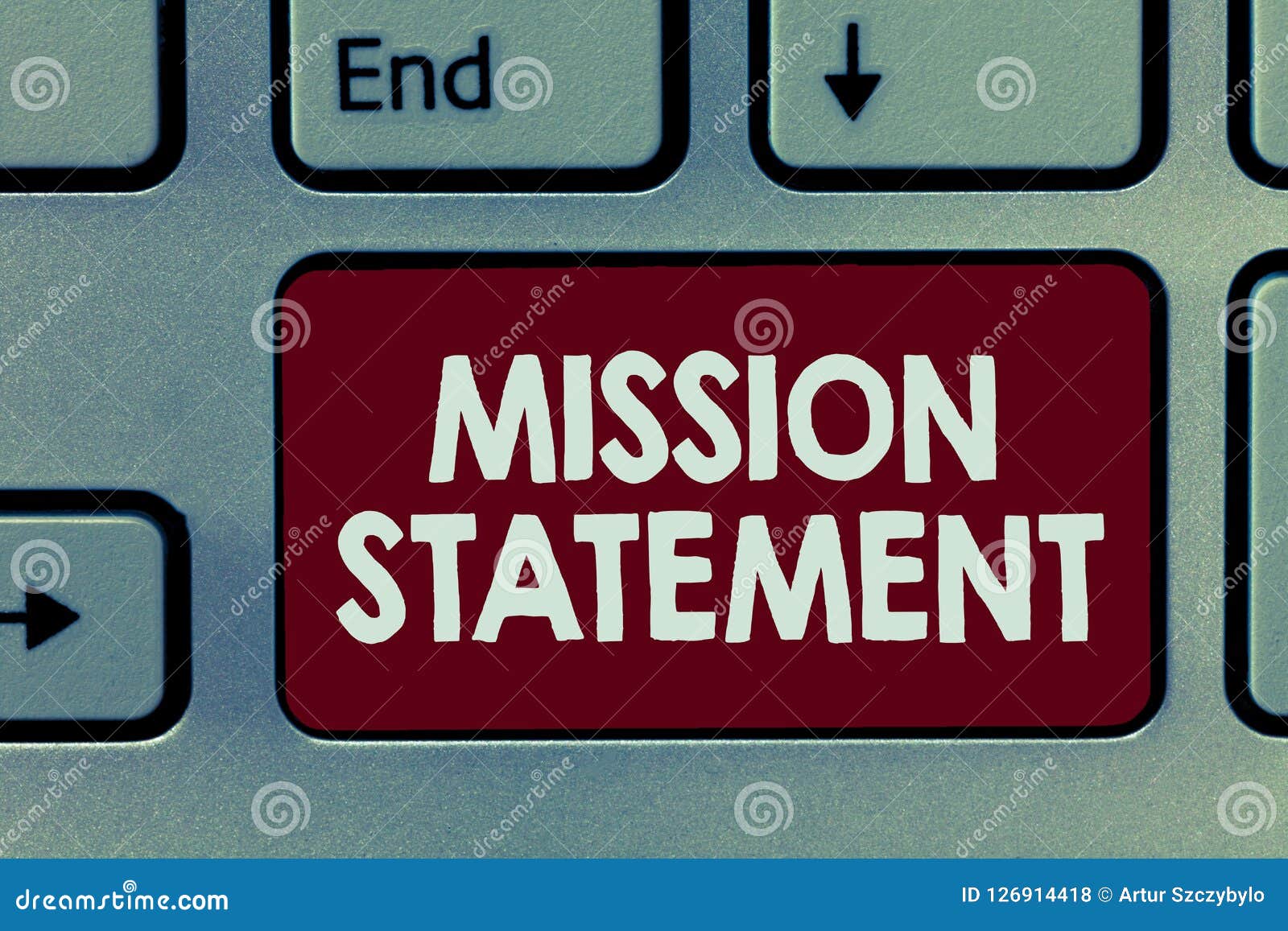 Handwriting Text Mission Statement. Concept Meaning Formal Summary of ...