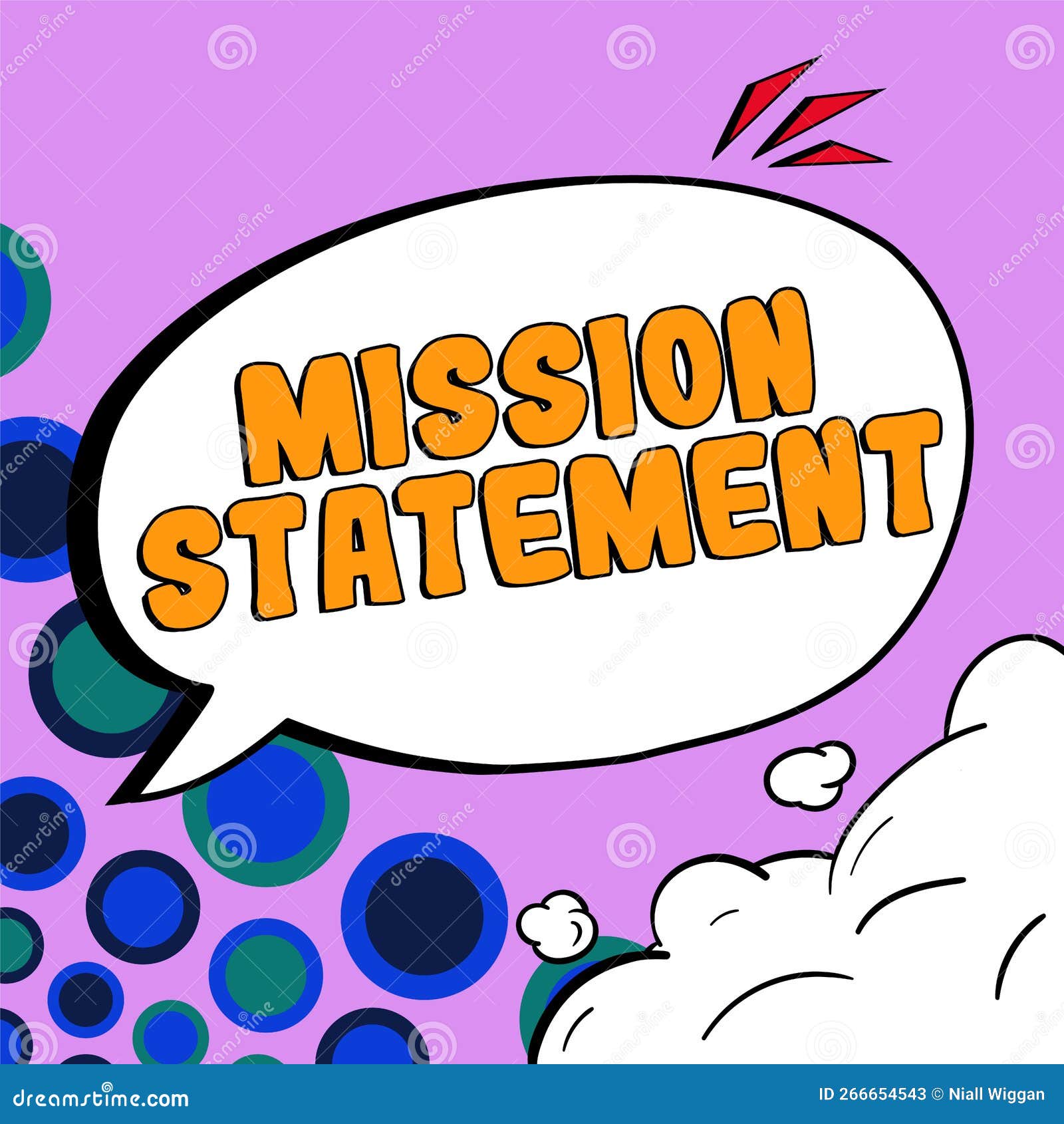 Handwriting Text Mission Statement. Internet Concept Formal Summary of ...