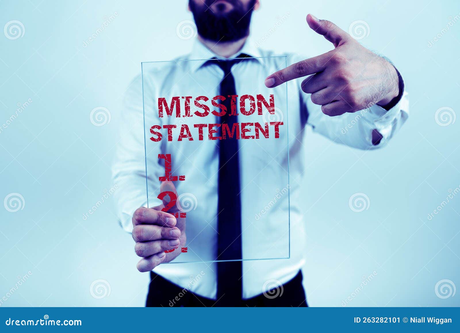 Handwriting Text Mission Statement. Word for Formal Summary of the Aims ...