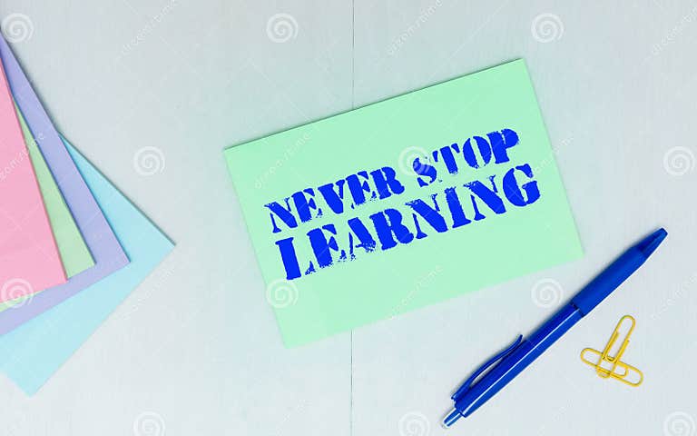 Handwriting Text Never Stop Learning. Business Showcase Continue To ... Handwriting Text Never Stop Learning. Business Showcase Continue To ...