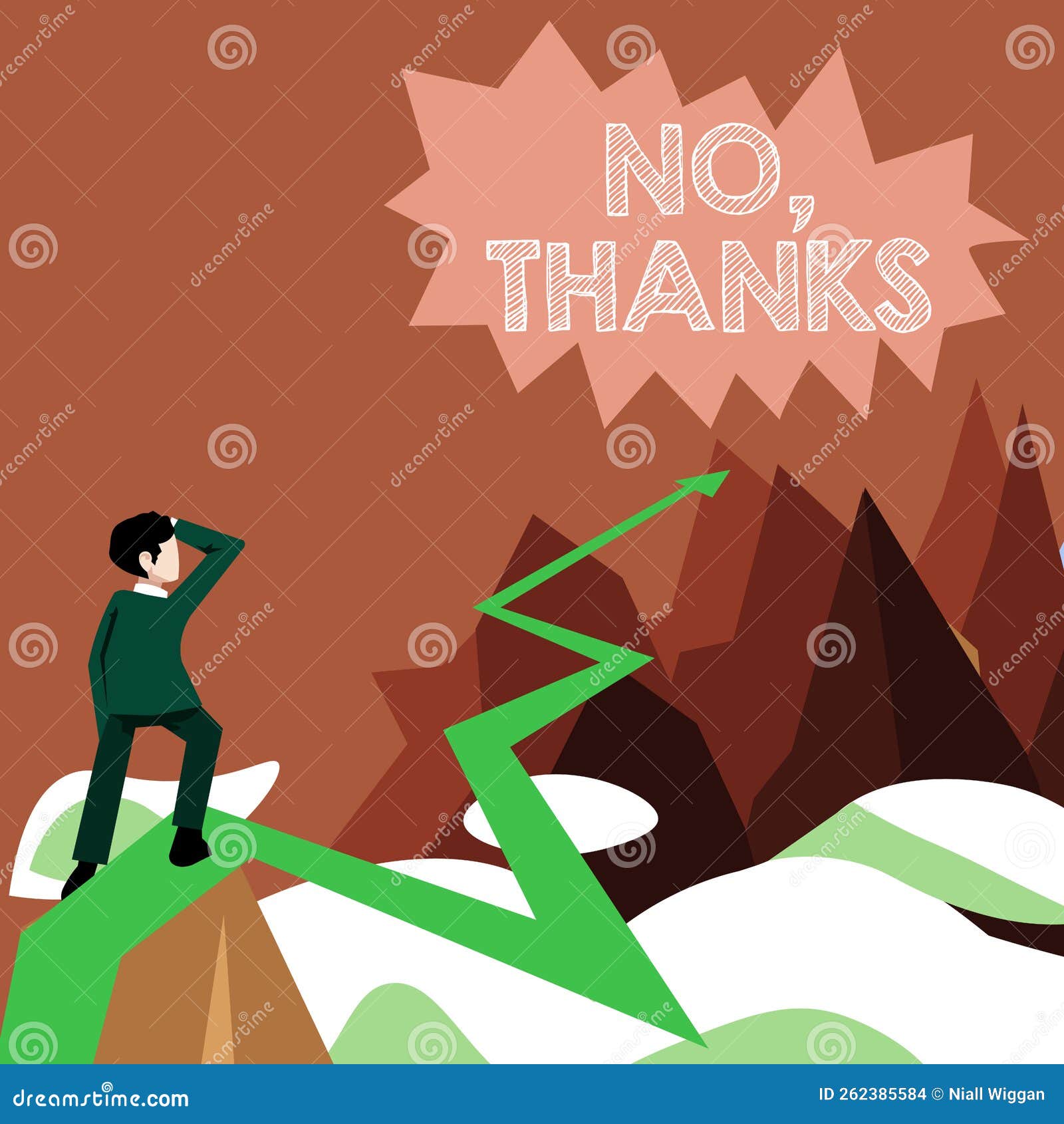 Sign Displaying No, Thanks. Business Overview Answering Question Using ... Sign Displaying No, Thanks. Business Overview Answering Question Using ...