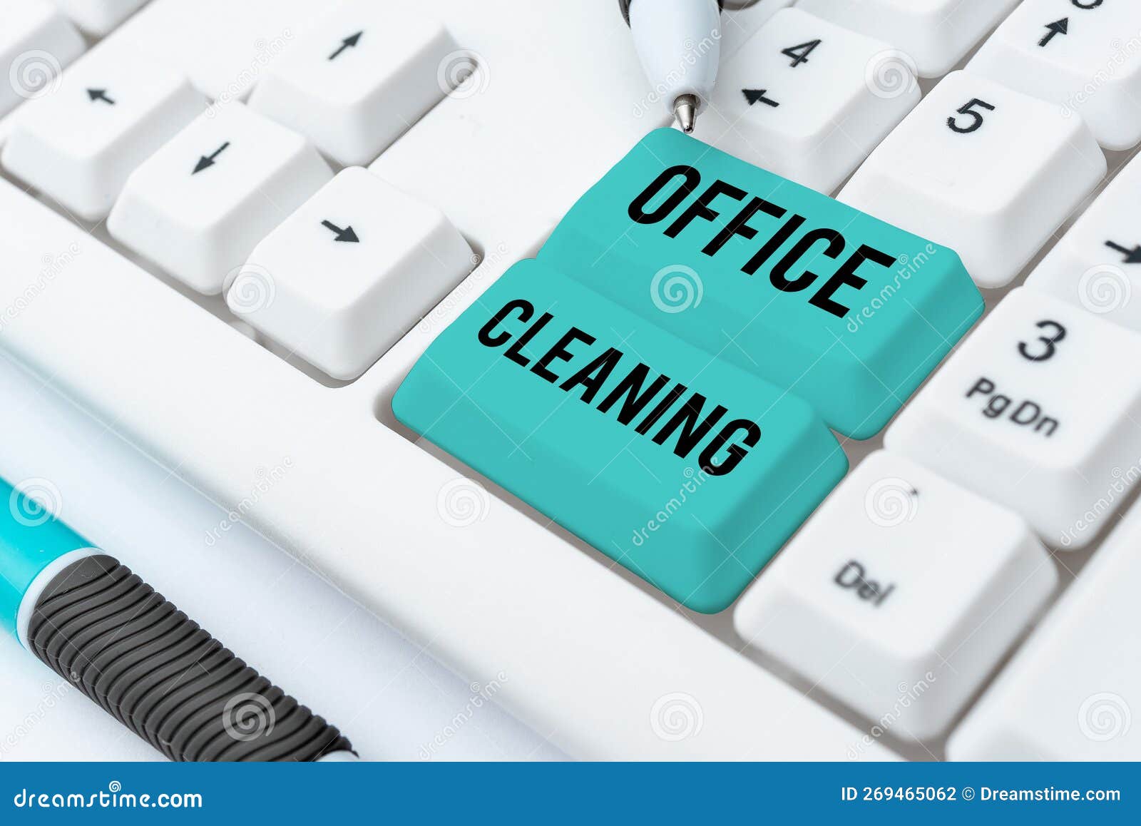 Handwriting Text Office Cleaning. Internet Concept the Action or ...