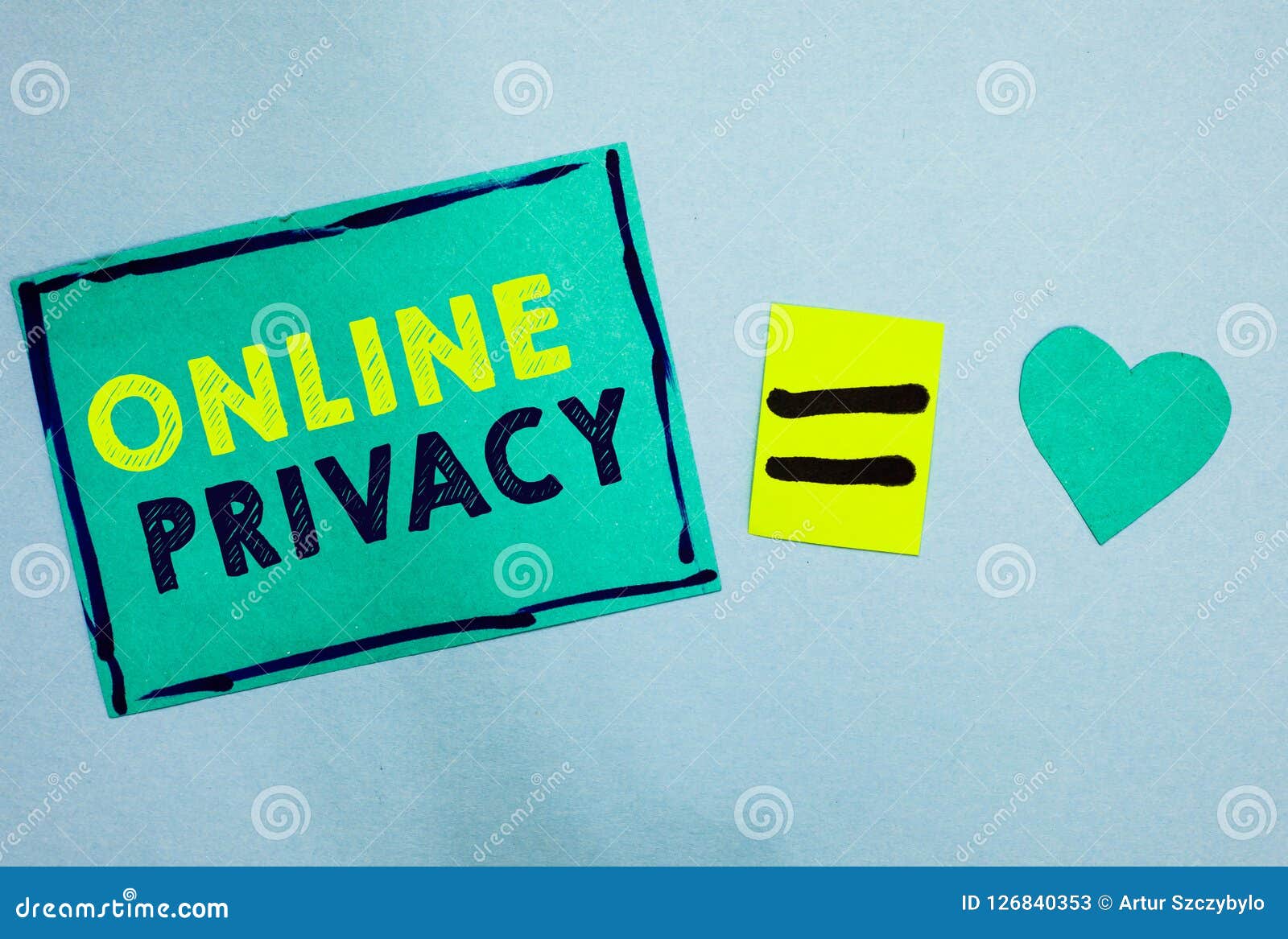 Handwriting Text Online Privacy. Concept Meaning Security Level of ...