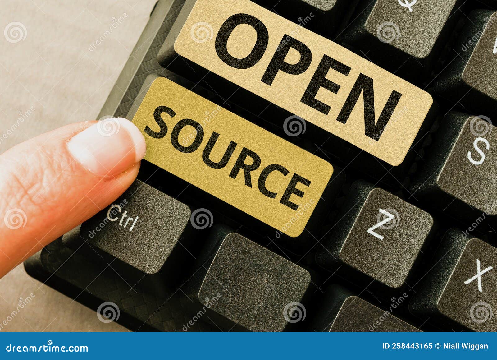 Handwriting Text Open Source. Business Approach Contains the Source ...