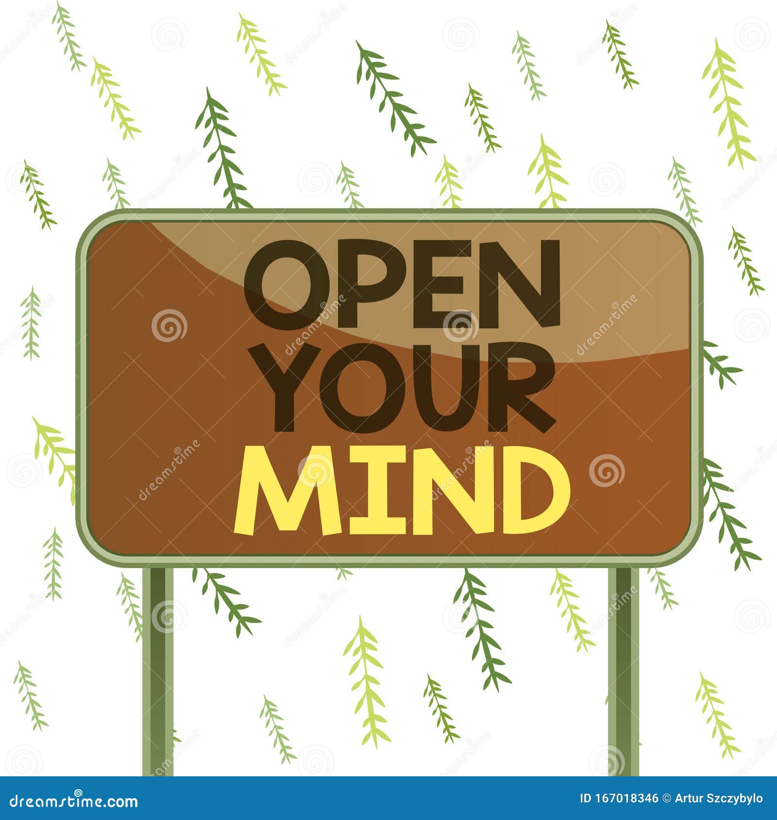 Handwriting Text Open Your Mind. Concept Meaning Be Openminded Accept ...