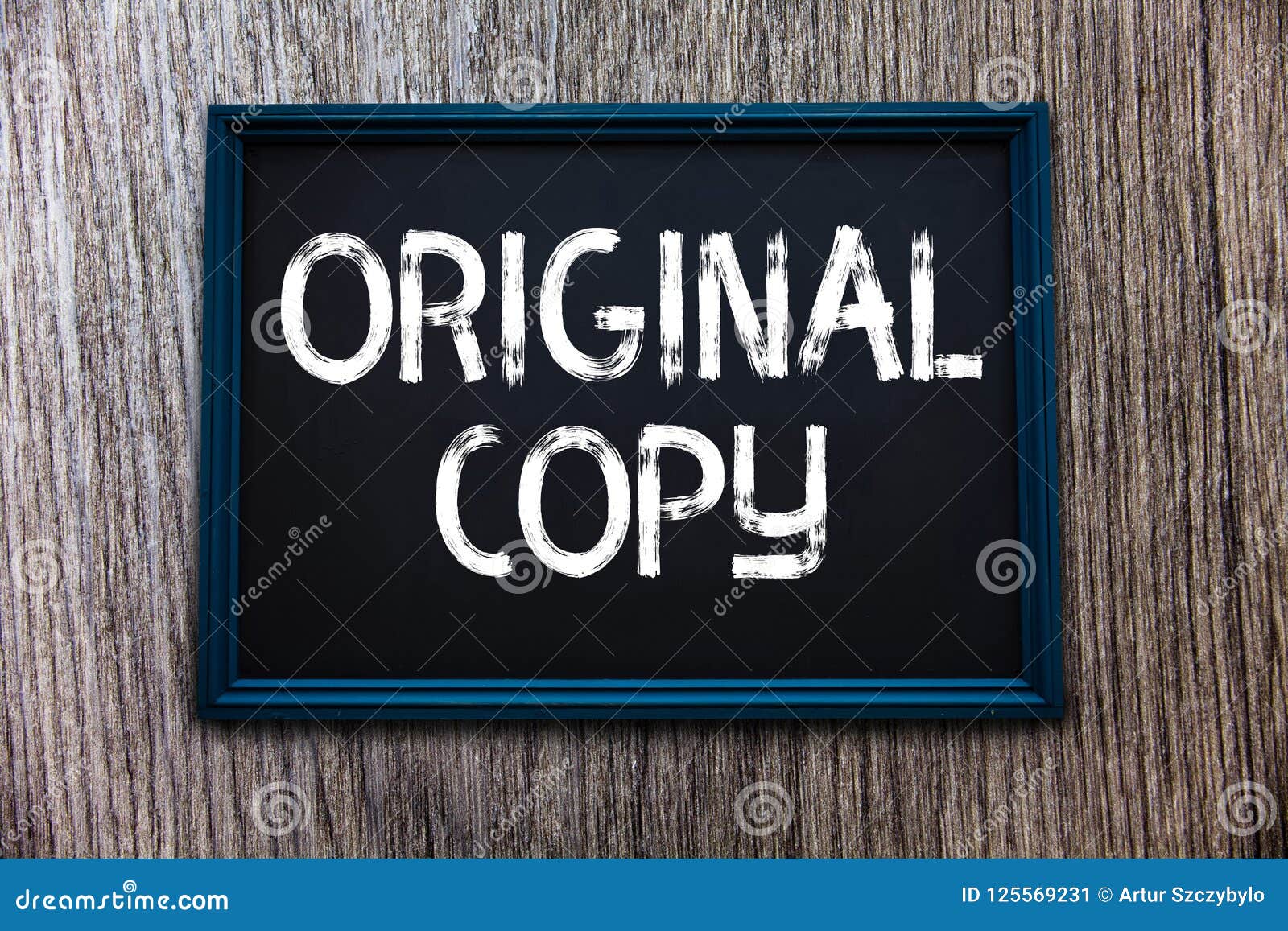 Handwriting Text Original Copy. Concept Meaning Main Script Unprinted ...