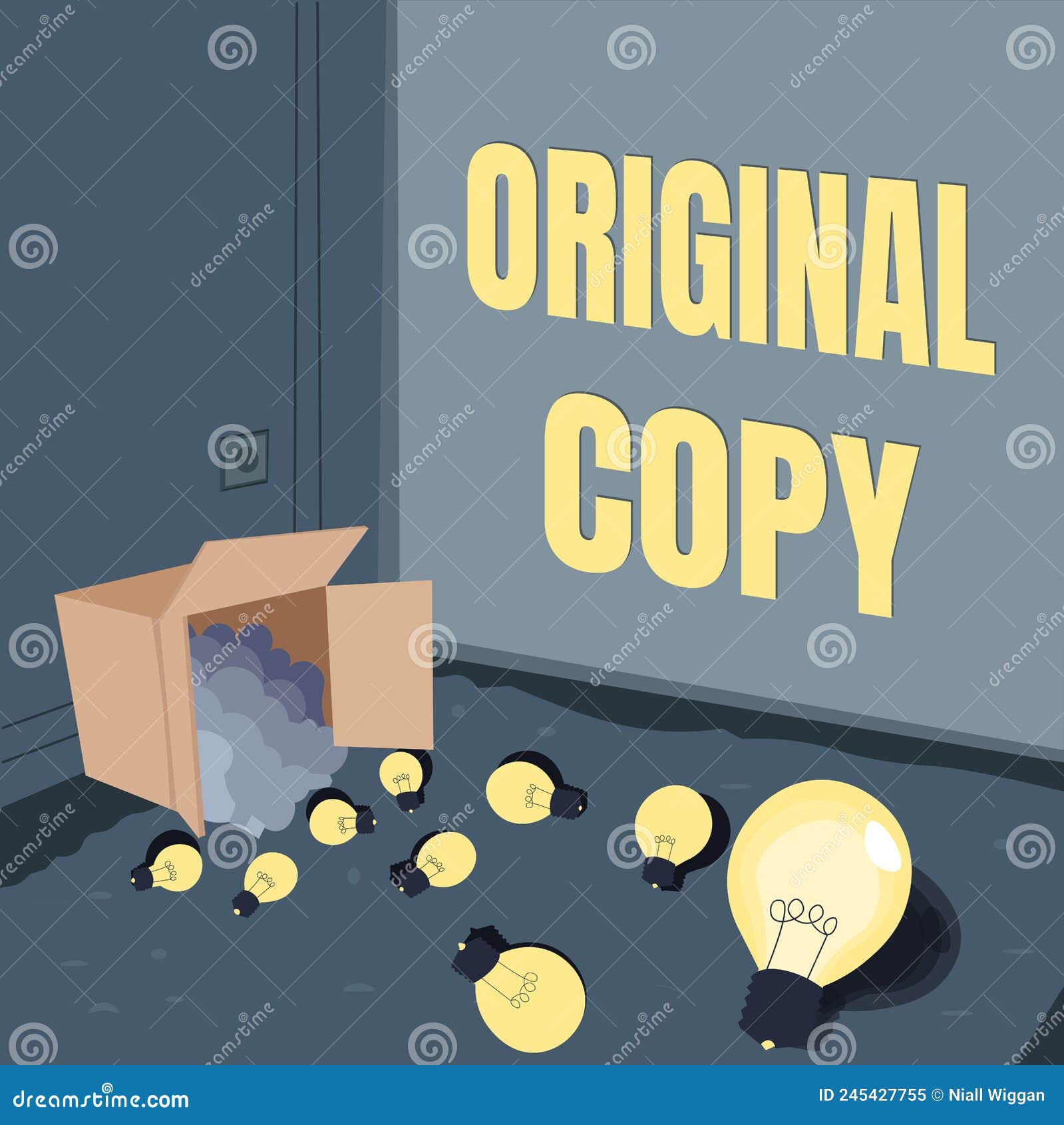 Handwriting Text Original Copy. Word for Main Script Unprinted Branded ...