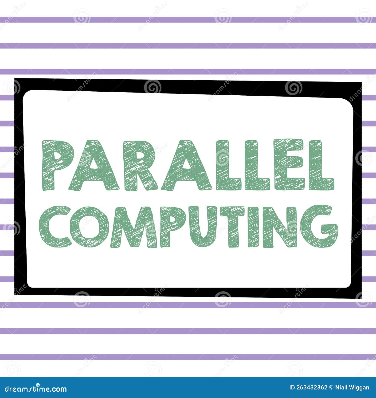 Handwriting Text Parallel Computing. Concept Meaning Simultaneous Calculation by Means of ...