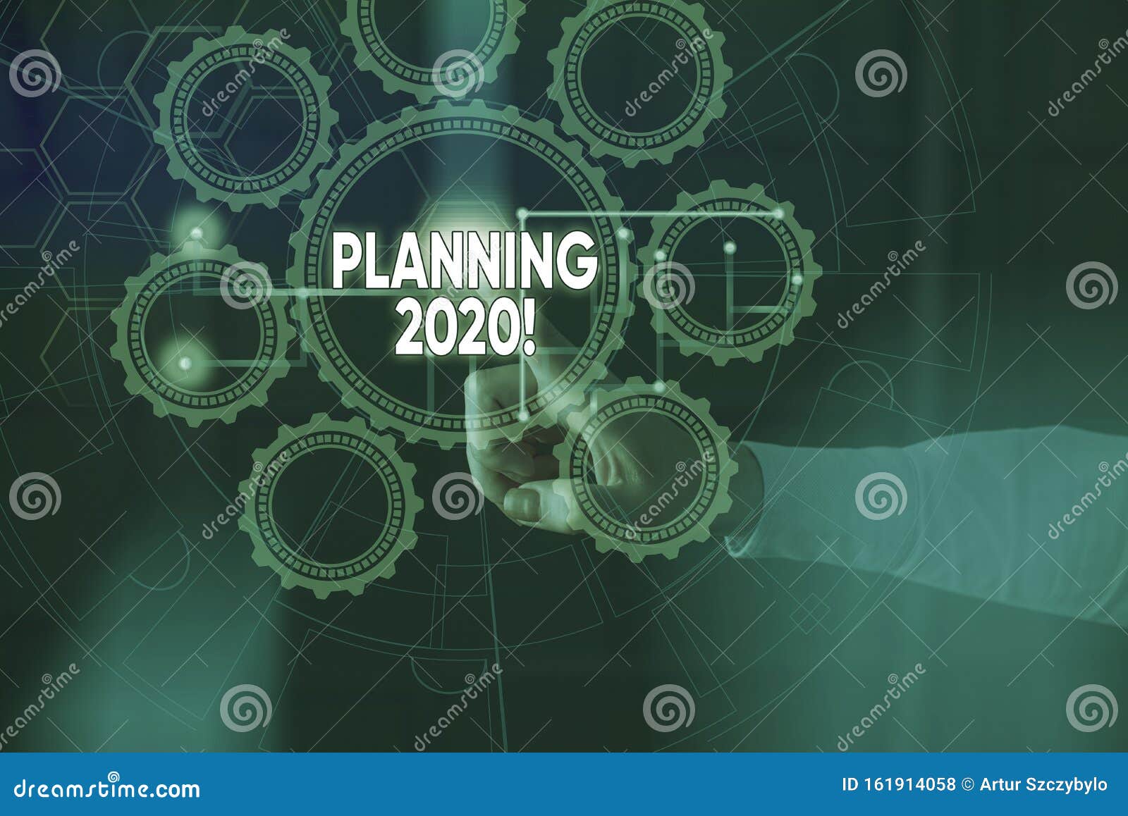 Handwriting Text Planning 2020. Concept Meaning Process of Making Plans ...