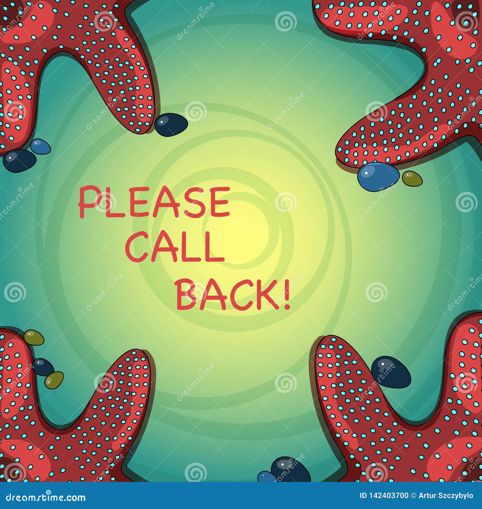 Handwriting Text Please Call Back. Concept Meaning Invitation To Return ...