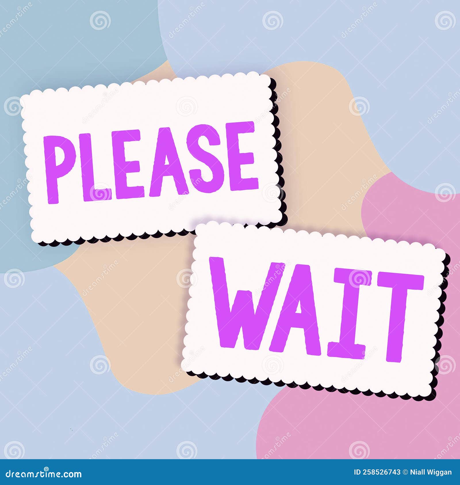 Text Caption Presenting Please Wait. Business Showcase To Pause Any ...