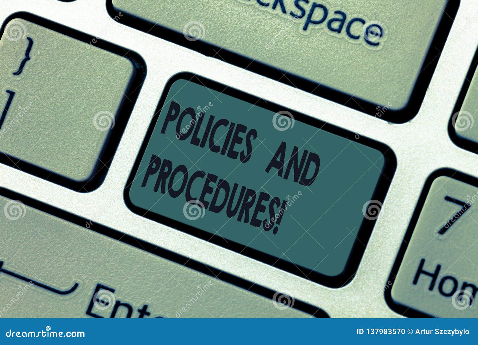 Handwriting Text Policies and Procedures. Concept Meaning Set of Rules ...