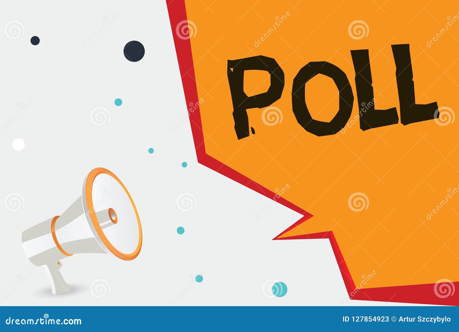 Handwriting Text Poll. Concept Meaning Record of the Number of Votes ...