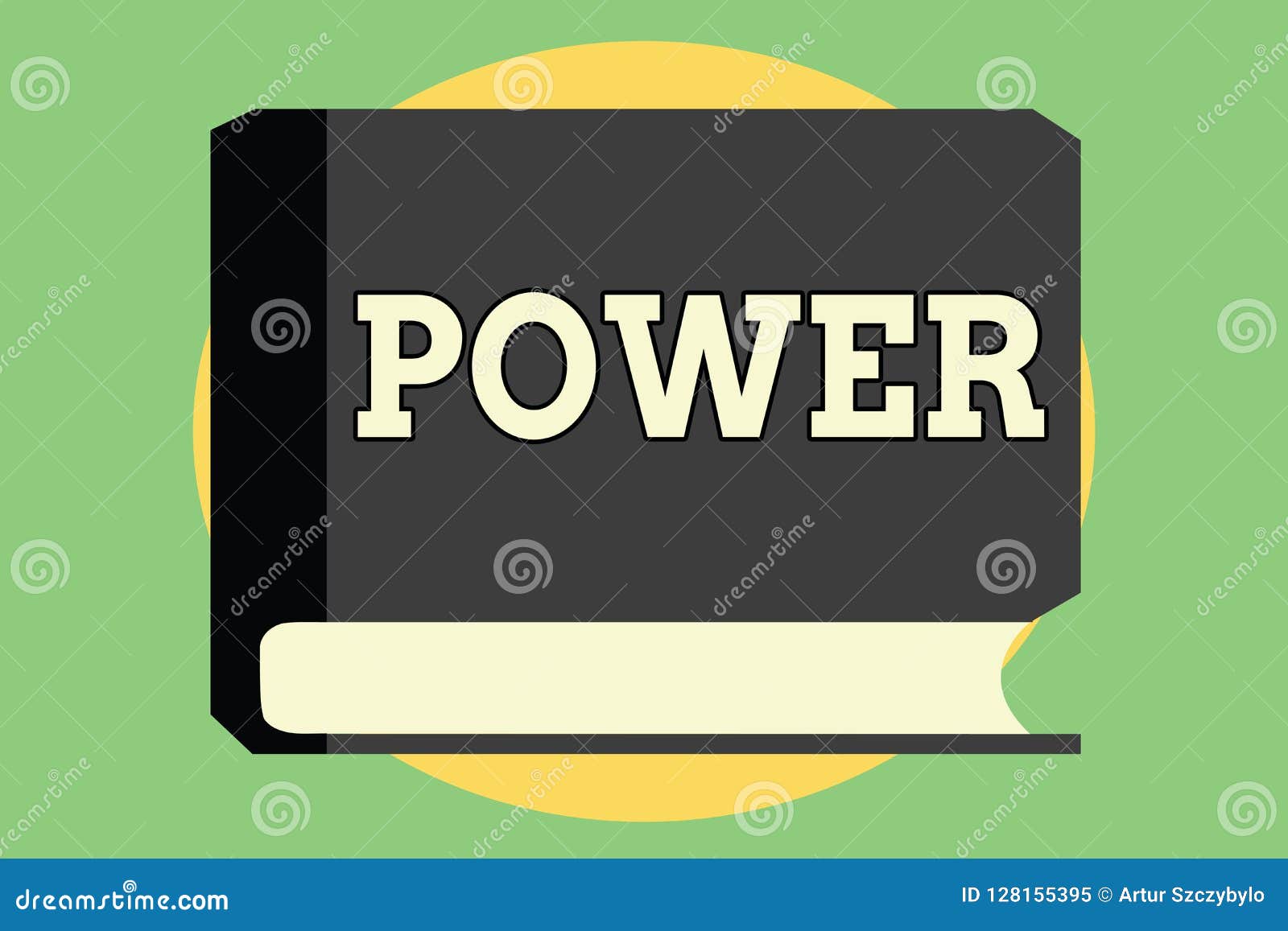 Handwriting Text Power. Concept Meaning Ability Capacity To Do ...