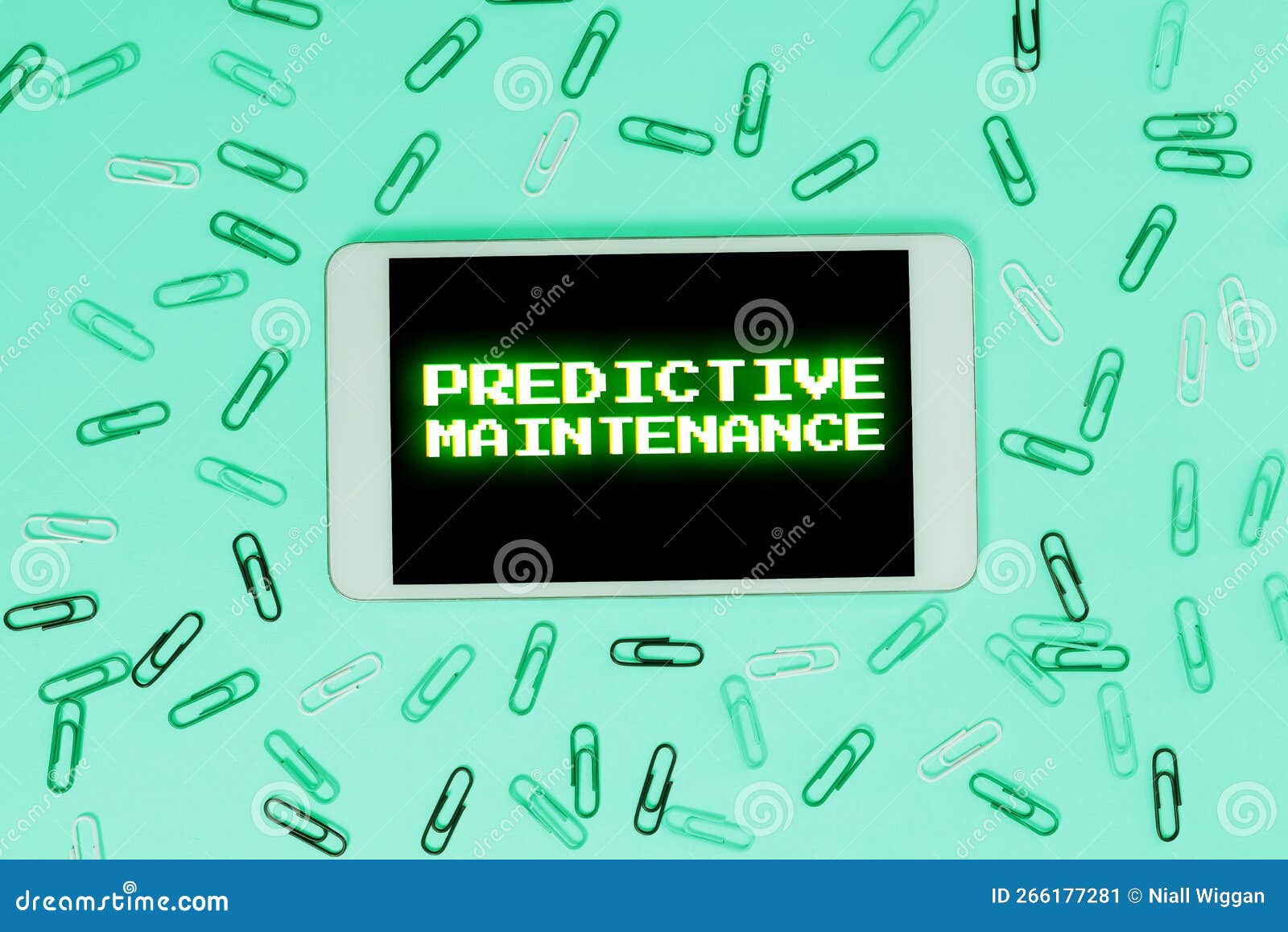 Text Caption Presenting Predictive Maintenance. Concept Meaning Predict ...