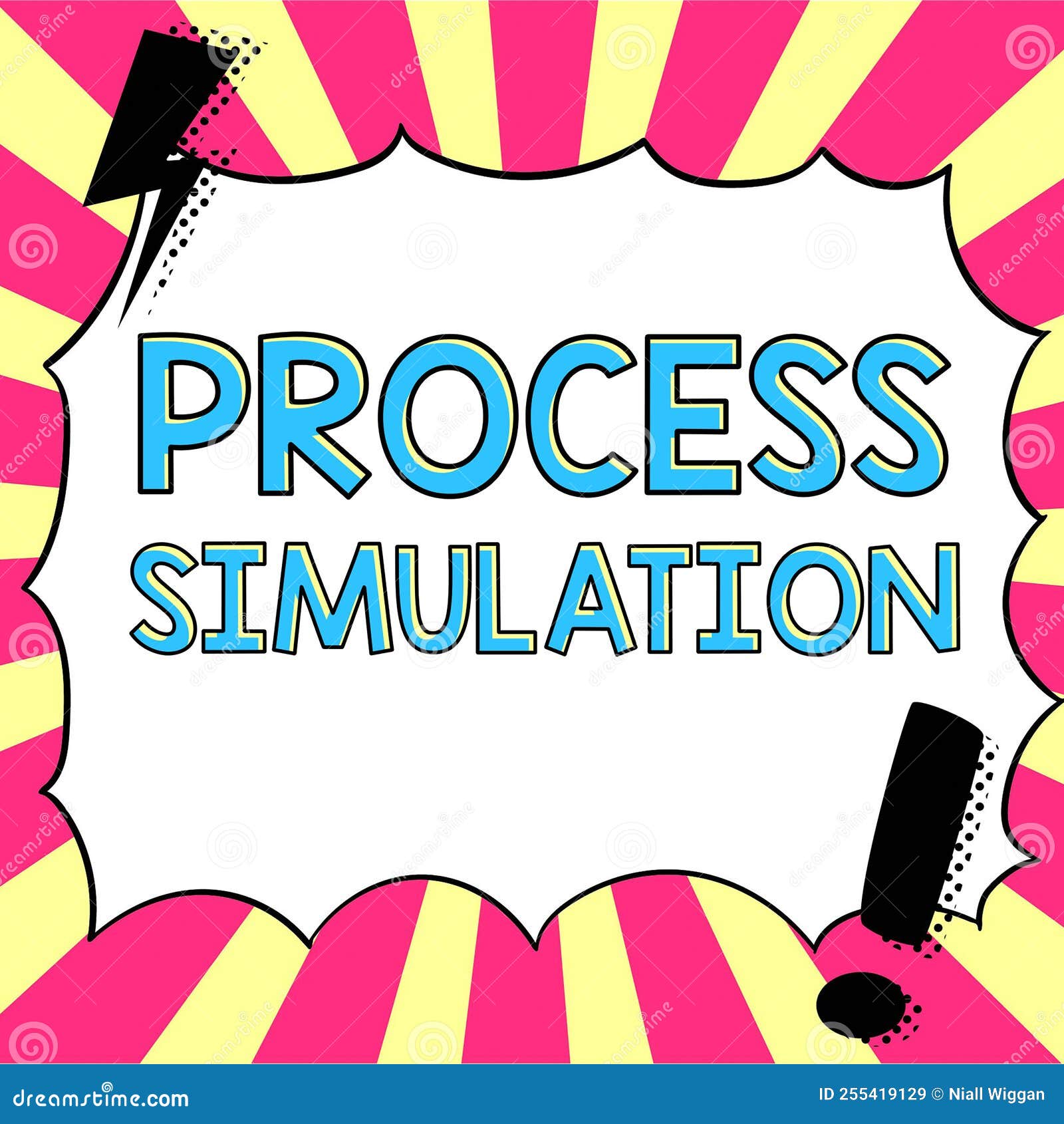 Handwriting Text Process SimulationTechnical Representation Fabricated ...