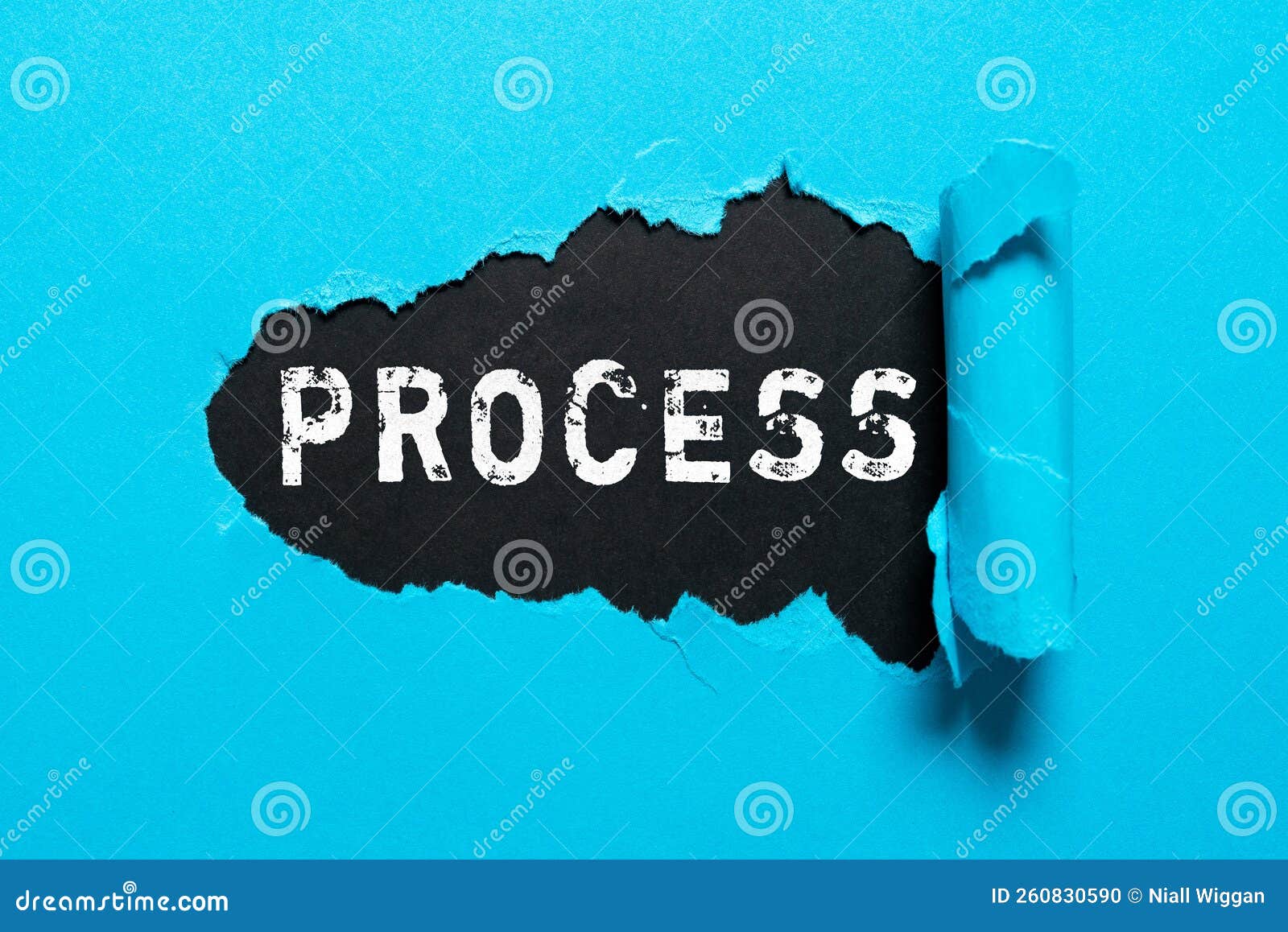 Writing Displaying Text Process. Business Overview Series of ...