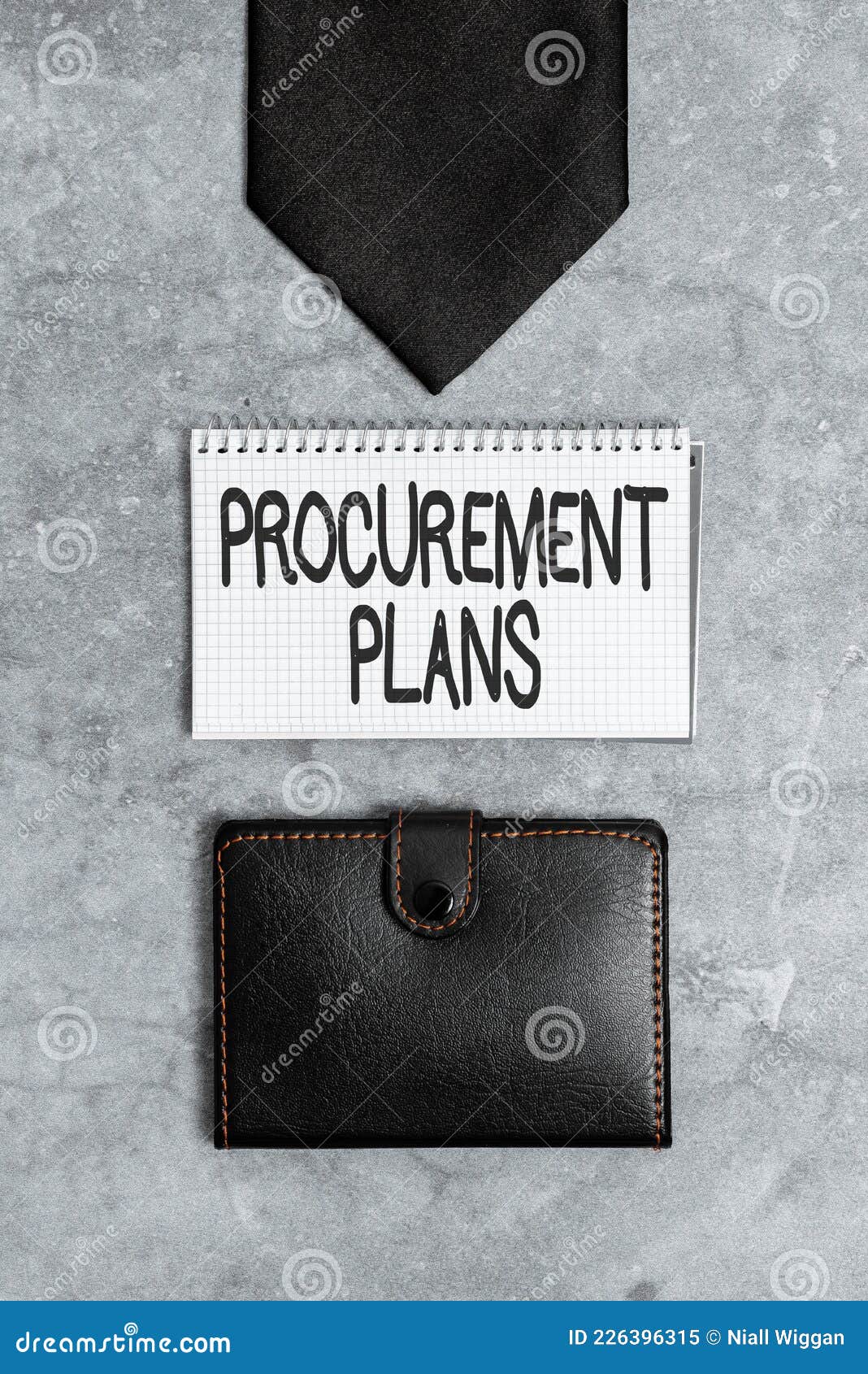 Handwriting Text Procurement Plans. Business Approach Determining the ...