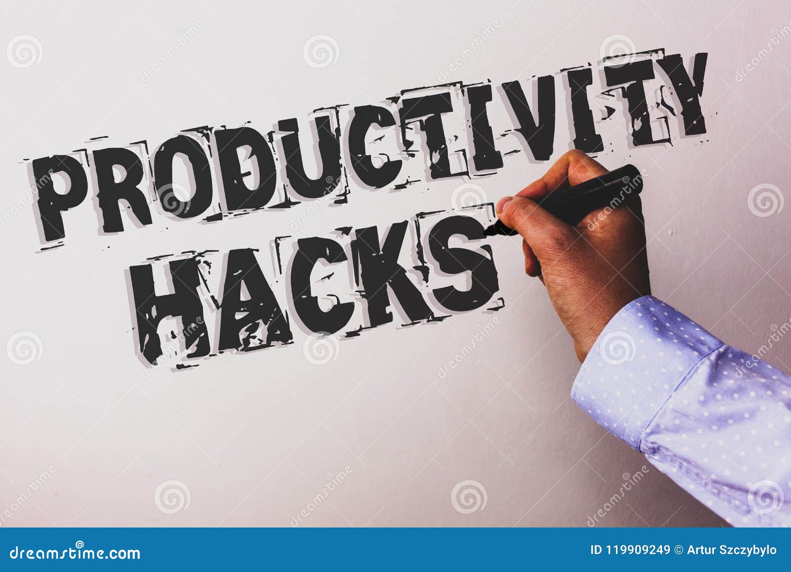 Handwriting Text Productivity Hacks. Concept Meaning Hacking Solution ... Handwriting Text Productivity Hacks. Concept Meaning Hacking Solution ...