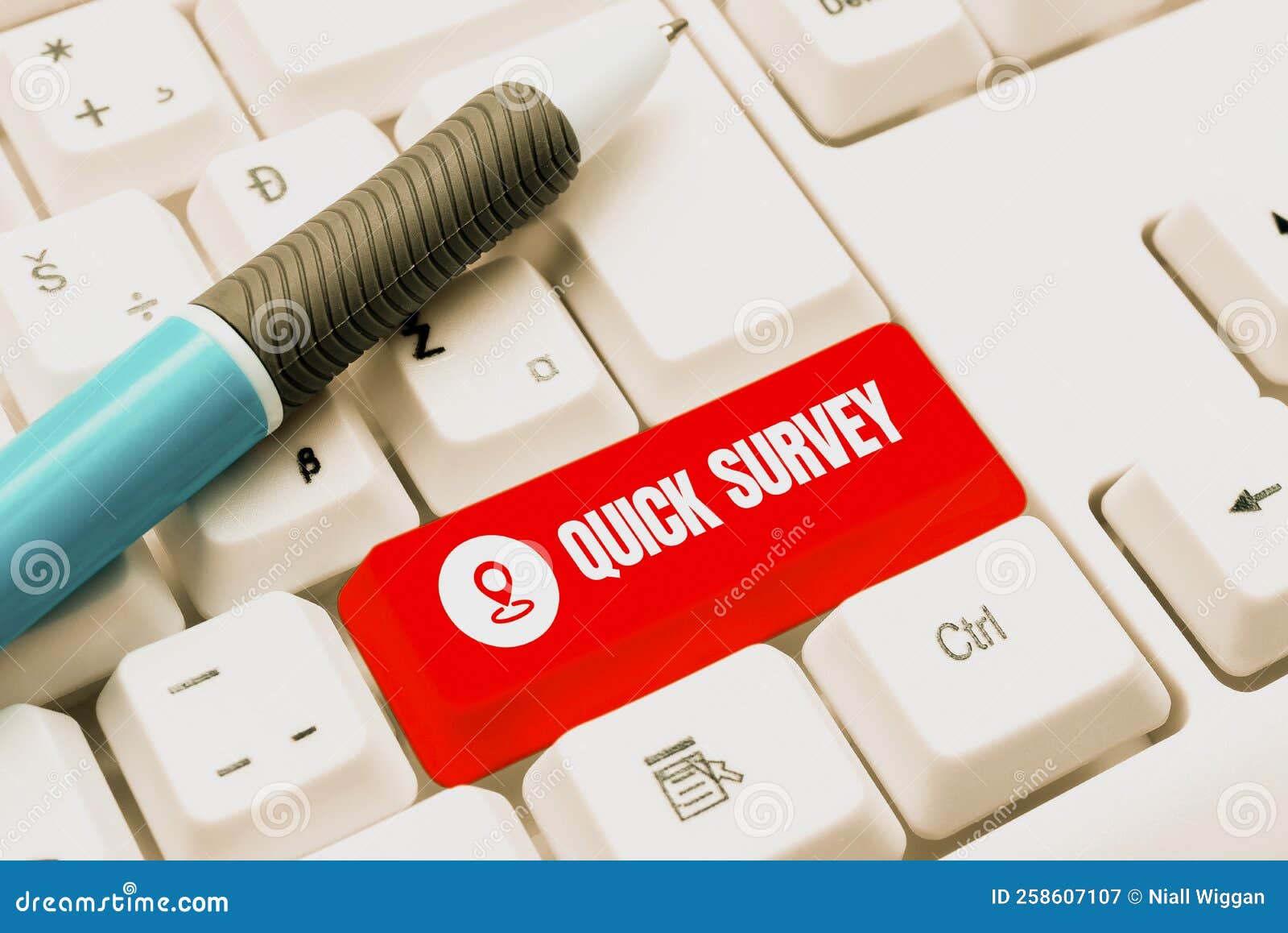 Handwriting Text Quick Survey. Word Written on Conduct Fast Check on ...