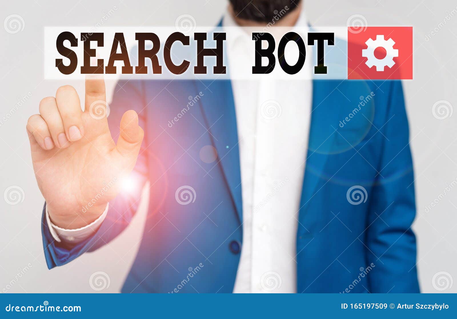 Handwriting Text Search Bot. Concept Meaning a Program that Runs ...