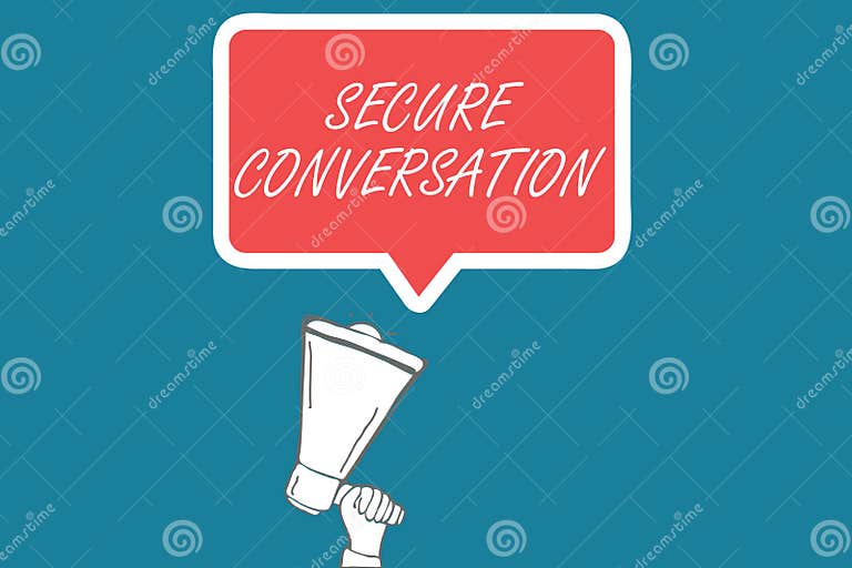 Handwriting Text Secure Conversation. Concept Meaning Secured Encrypted ...