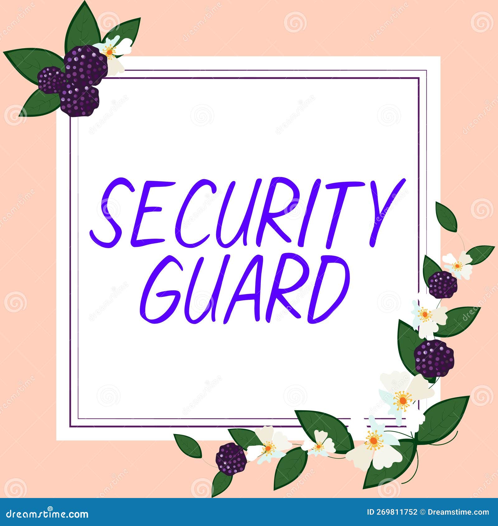 Handwriting Text Security Guard. Internet Concept Tools Used To Manage ...