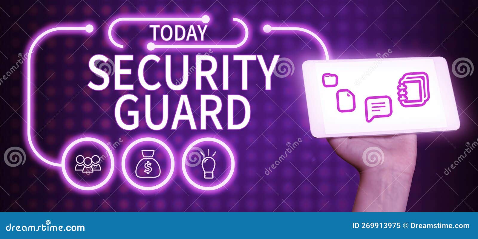 Handwriting Text Security Guard. Word for Tools Used To Manage Multiple ...