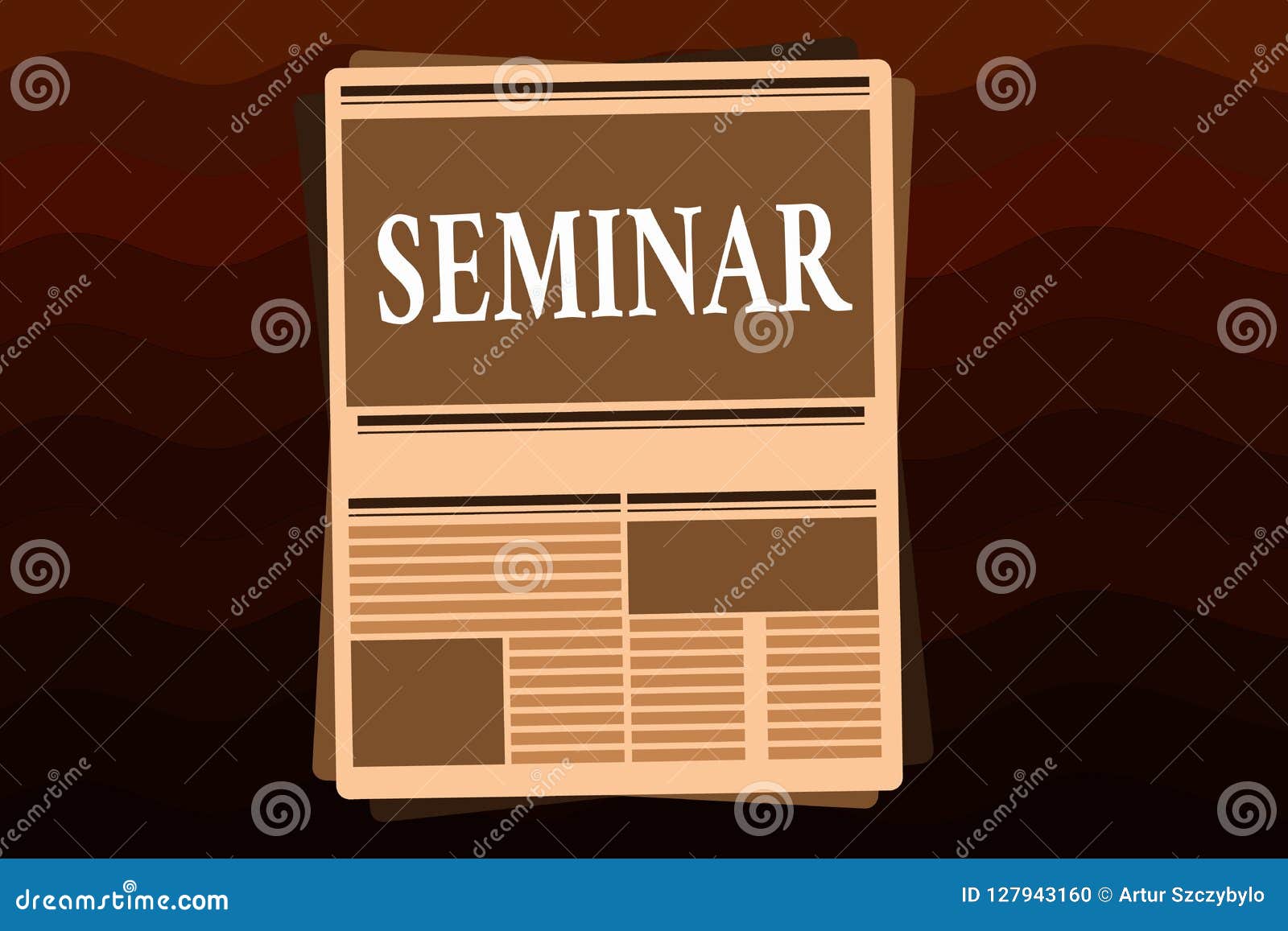 Handwriting Text Seminar. Concept Meaning Conference Academic ...