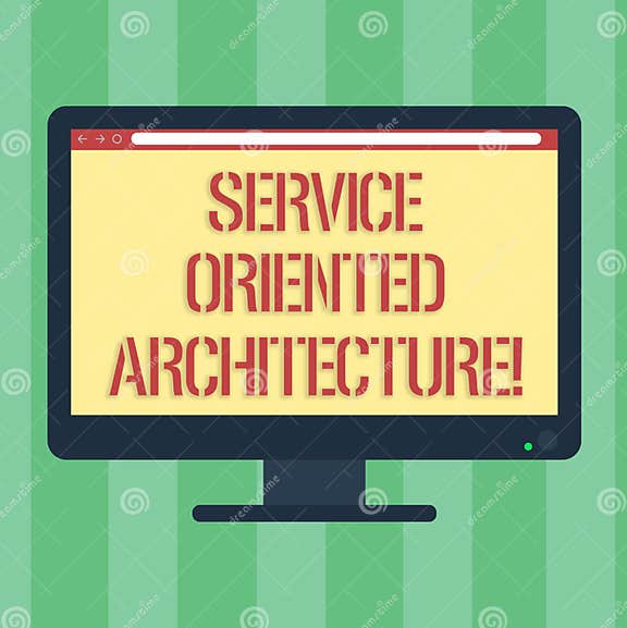 Handwriting Text Service Oriented Architecture. Concept Meaning Central ...