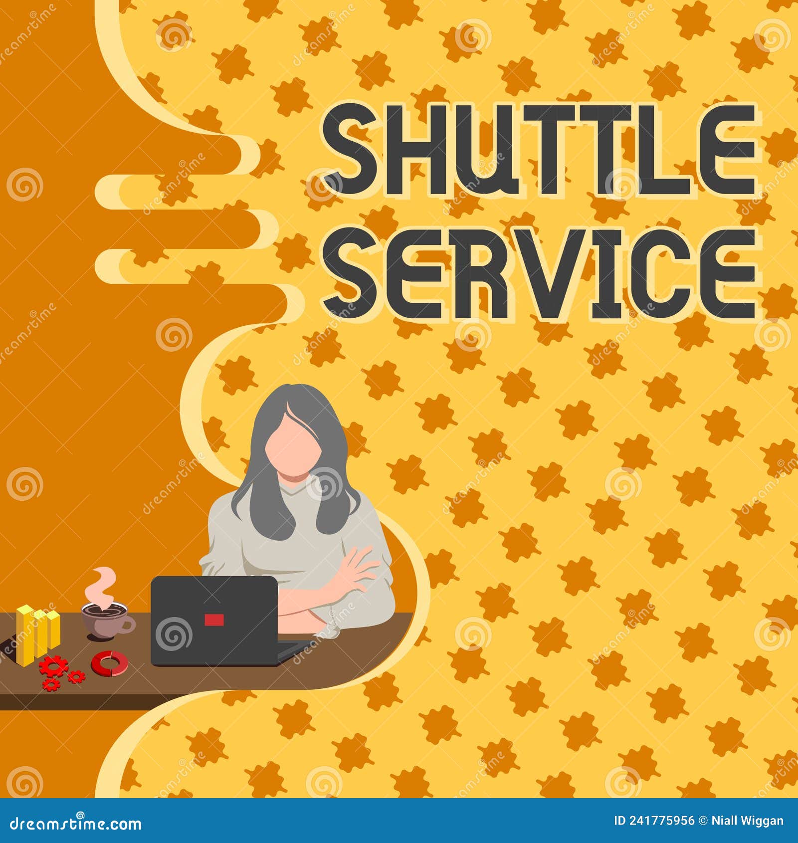 Handwriting Text Shuttle Service. Concept Meaning Intended To Shuttle ...