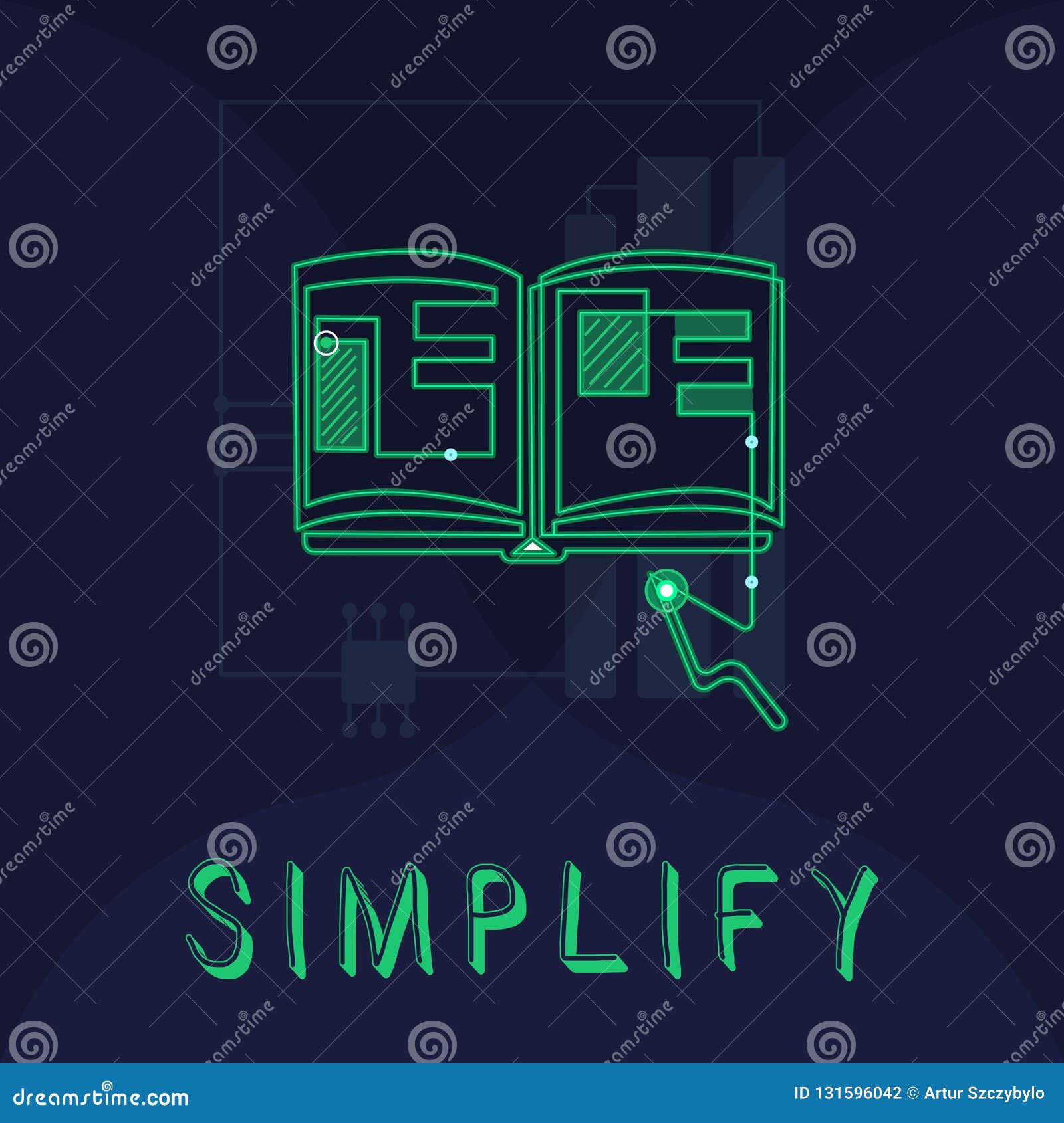 Handwriting Text Simplify. Concept Meaning Make Something Simpler or ...