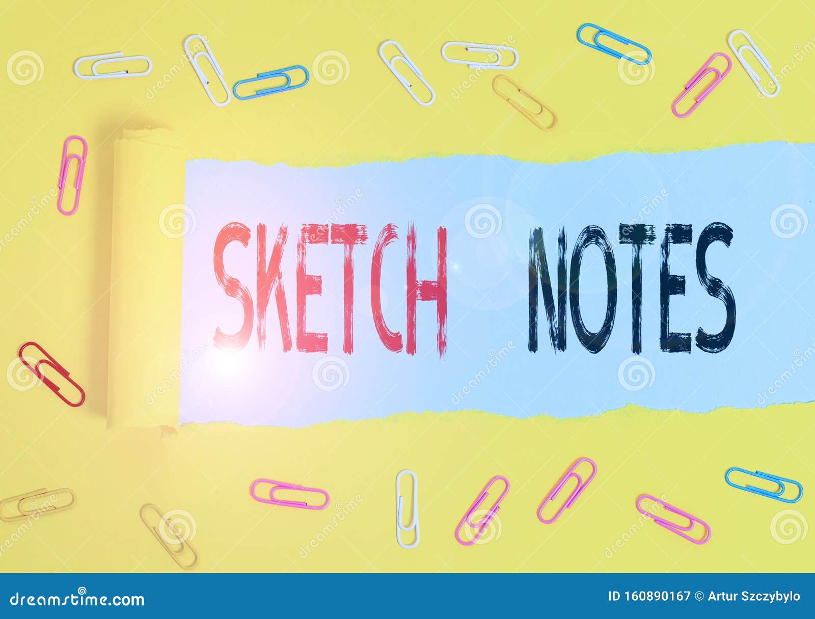 Handwriting Text Sketch Notes. Concept Meaning Visual Notetaking ...