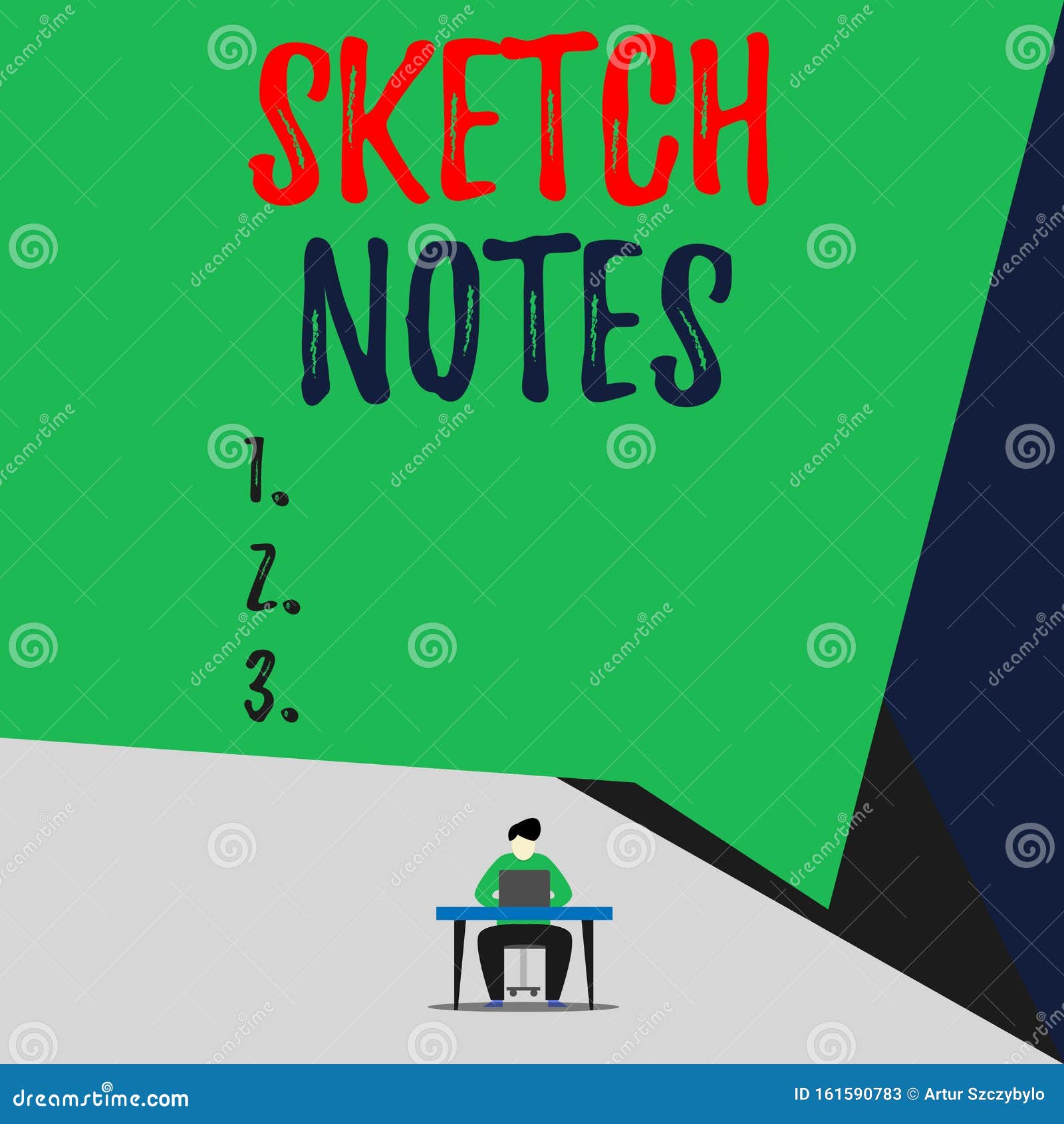 Handwriting Text Sketch Notes. Concept Meaning Visual Notetaking ...