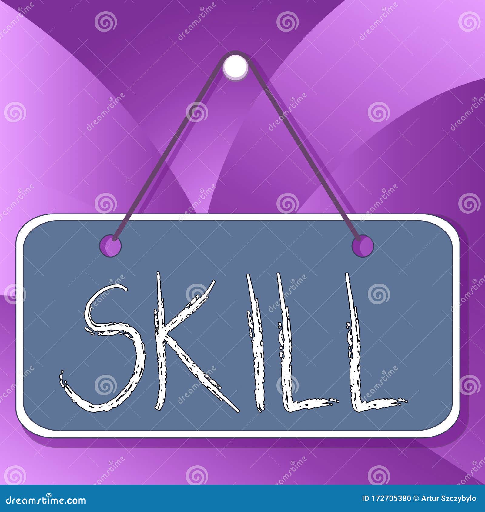 Handwriting Text Skill. Concept Meaning Ability To Use One S is ...