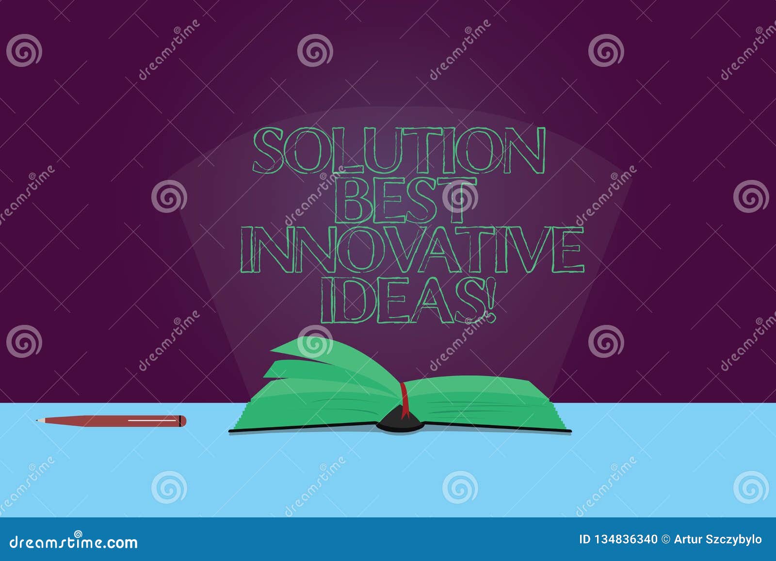 Handwriting Text Solution Best Innovative Ideas. Concept Meaning Good ...