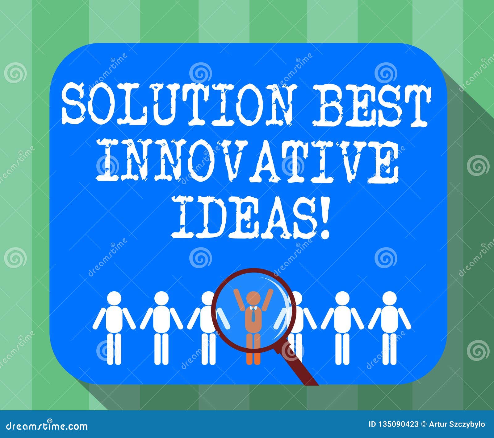 Handwriting Text Solution Best Innovative Ideas. Concept Meaning Good ...